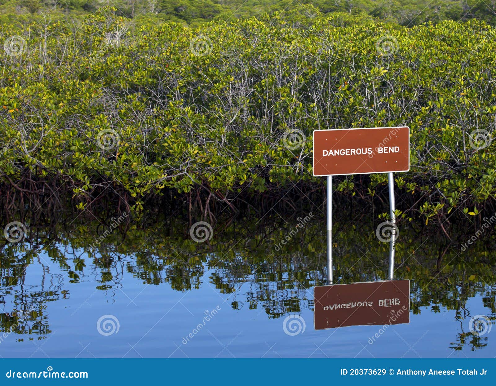Navigation Warning Sign stock image. Image of bend, navigation - 20373629