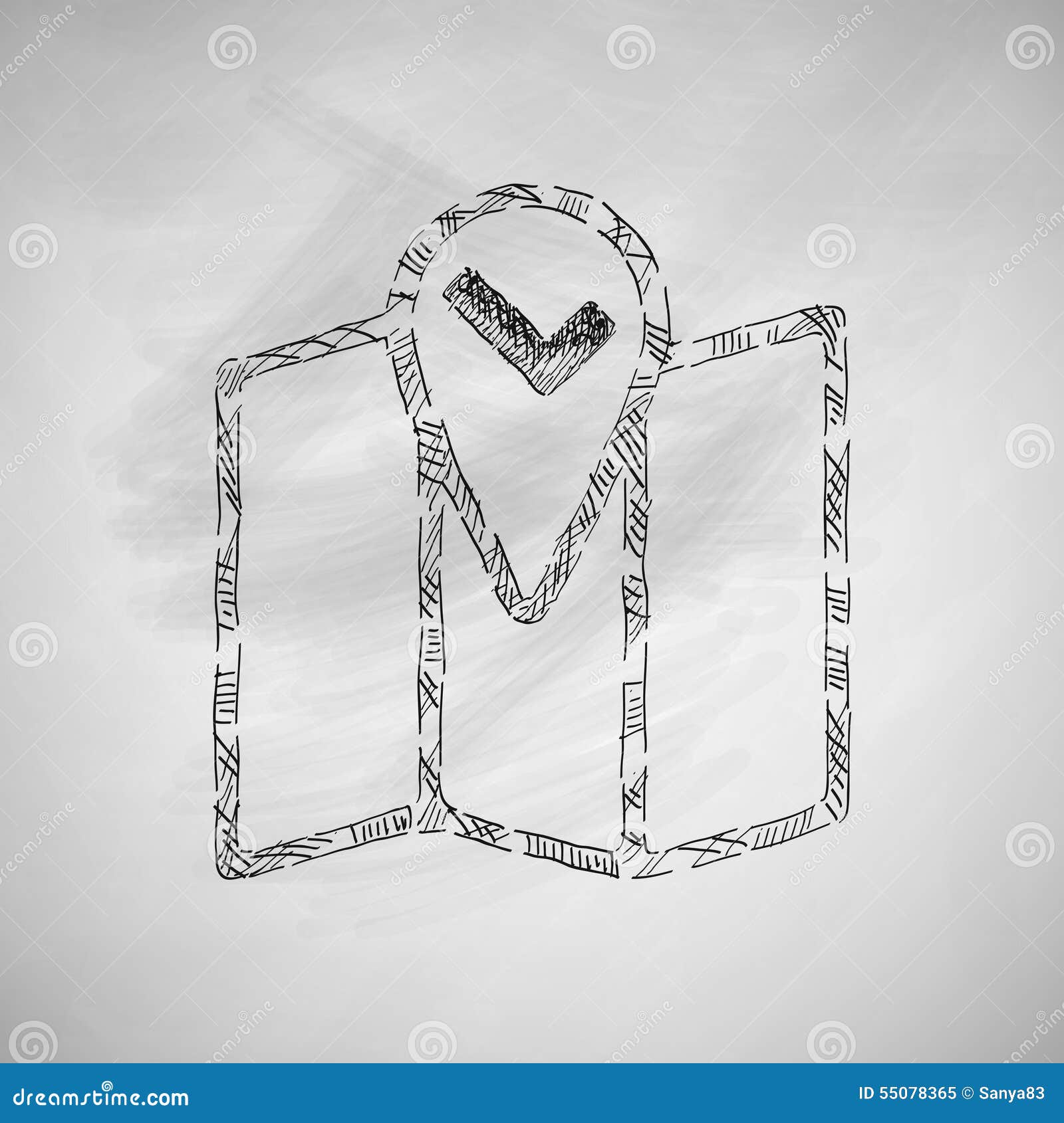 Navigator icon stock vector. Illustration of drawing - 55078365