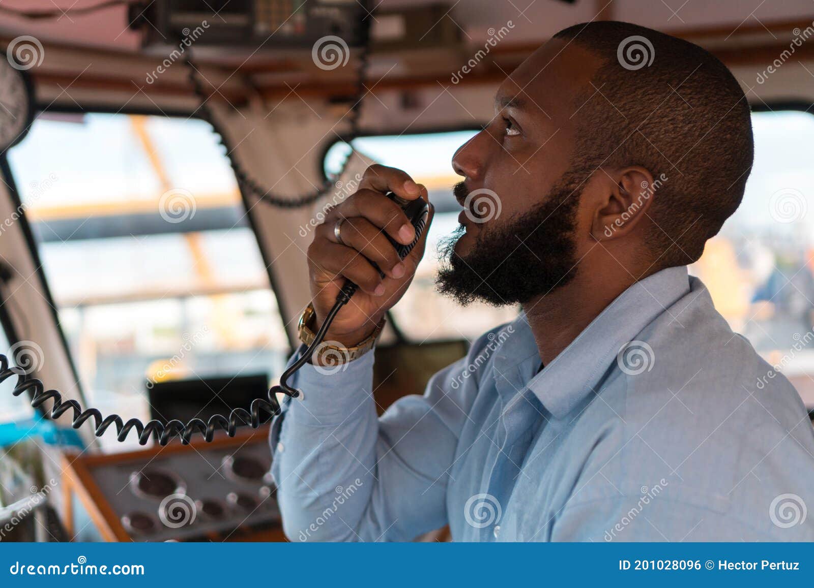 Navigator, Pilot, Captain Part of the Crew of the Boat that Performs ...