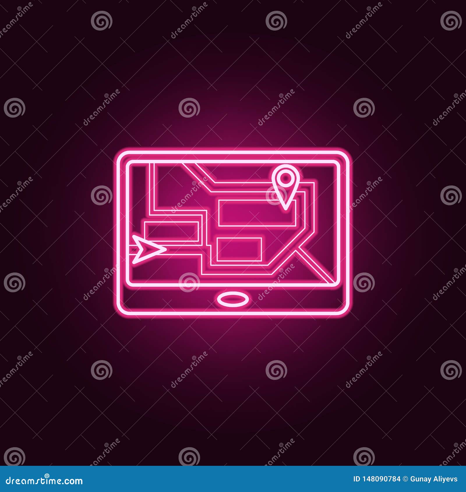 Neon Maximize, Minimize Screen Signs Vector Isolated On Brick Wall ... Neon Maximize, Minimize Screen Signs Vector Isolated On Brick Wall ...