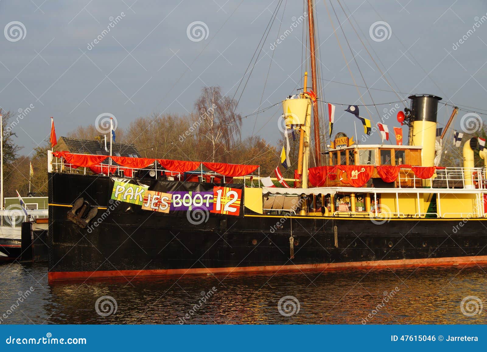 Navio Sinterklaas De Pakjesboot 12 - Hydrograaf - Foto Editorial ...