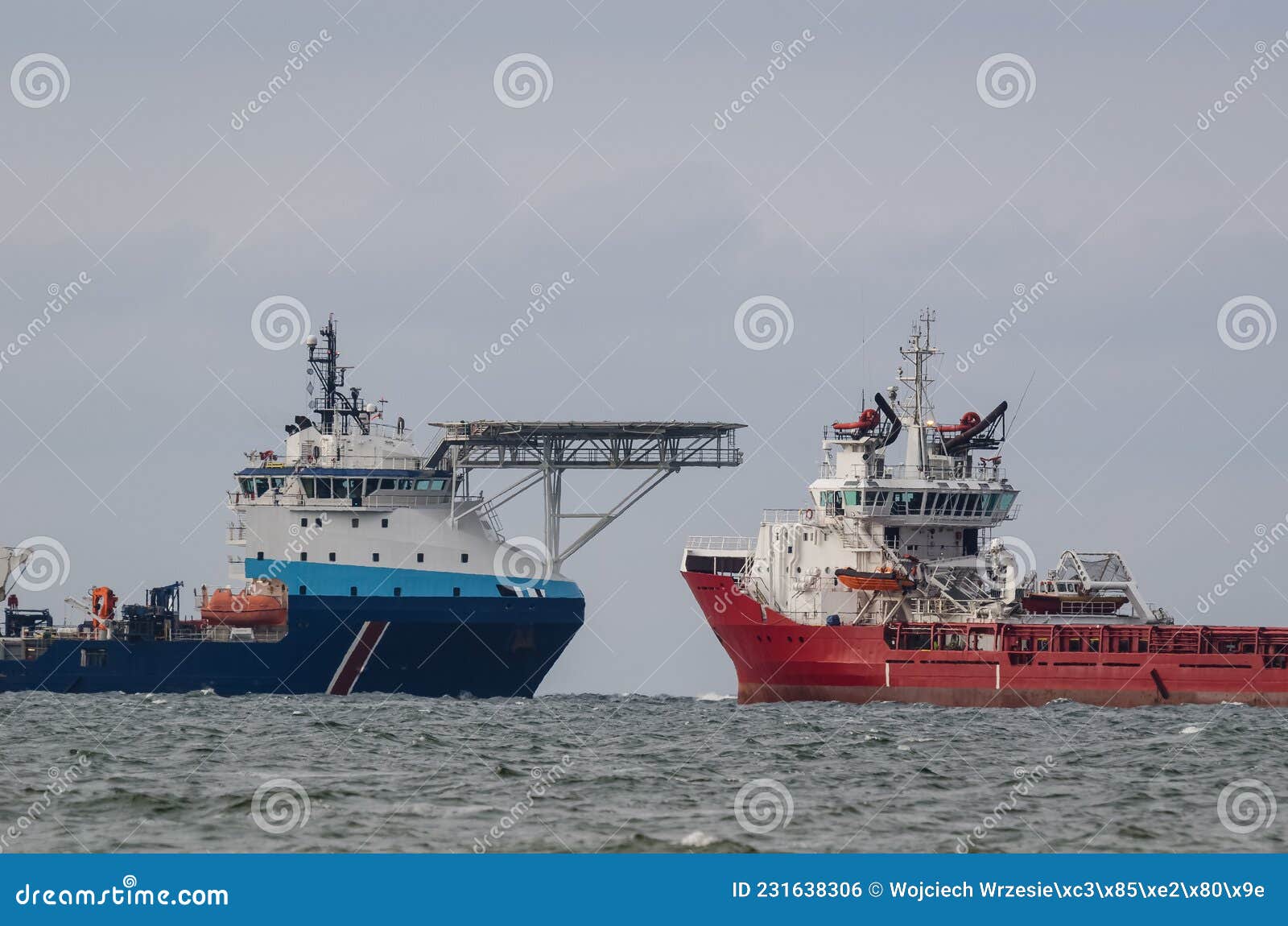 Navios offshore foto editorial. Imagem de offshore, comercial - 231638306