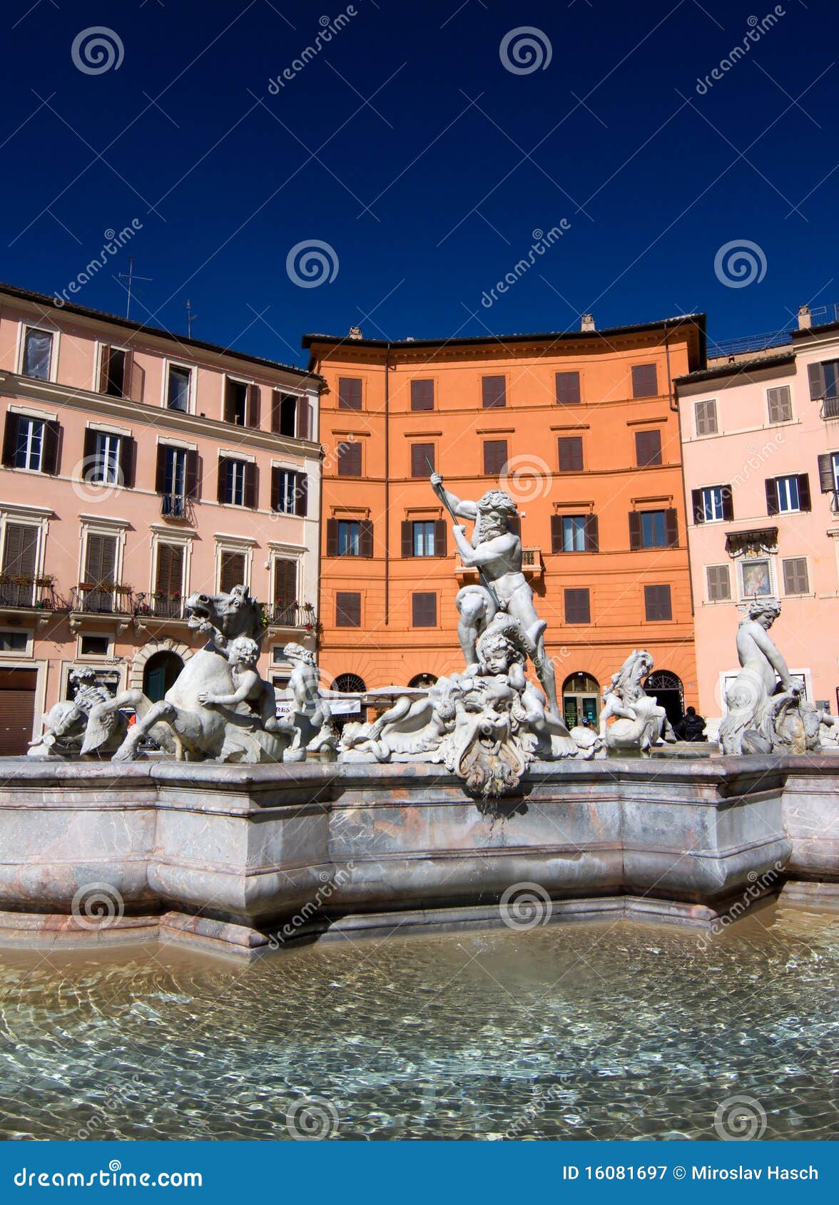 Navona Square Details In Rome Stock Photo | CartoonDealer.com #118625340