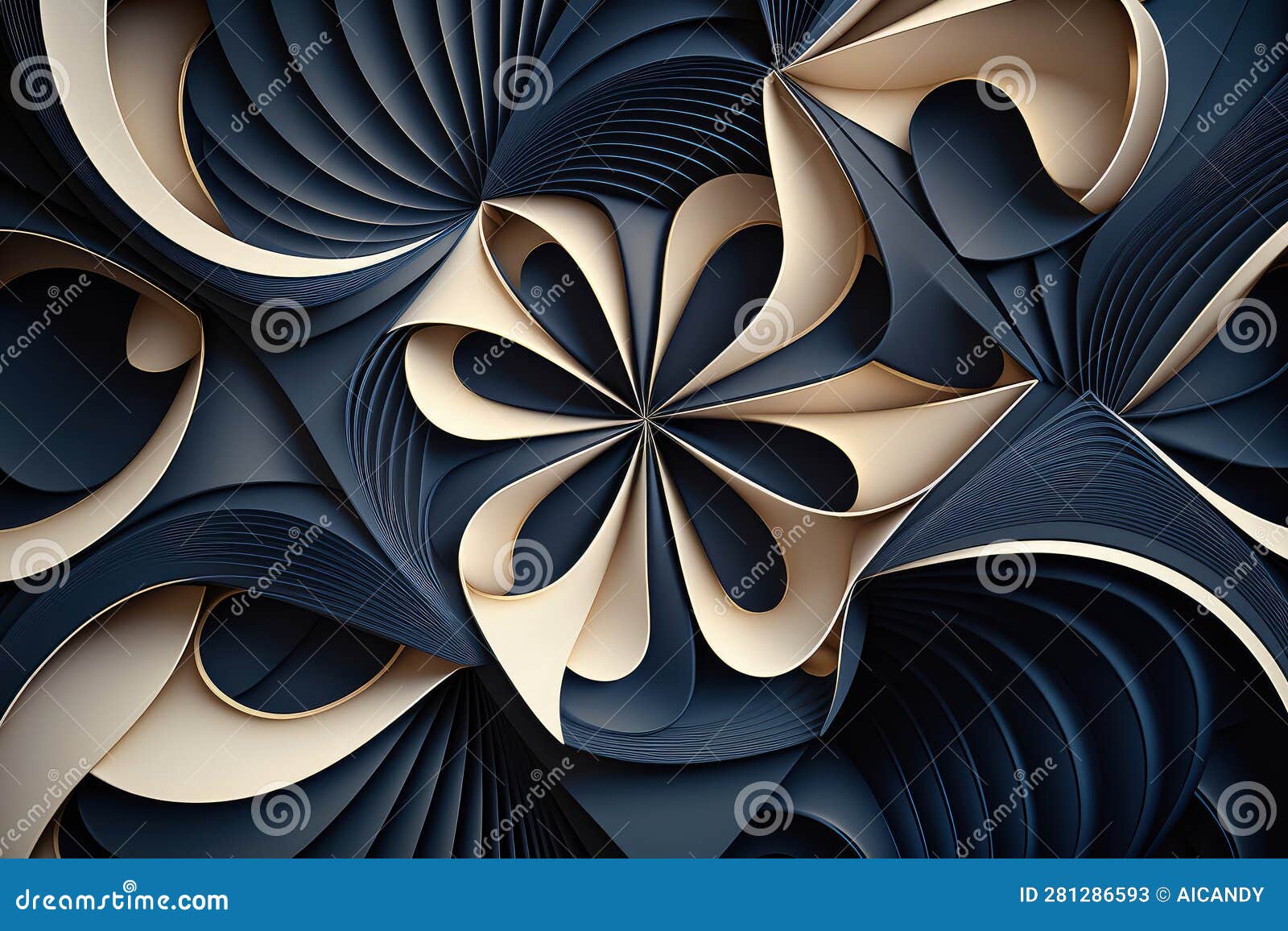 Navy Blue Abstract Design for Wallpaper or Background Stock ...