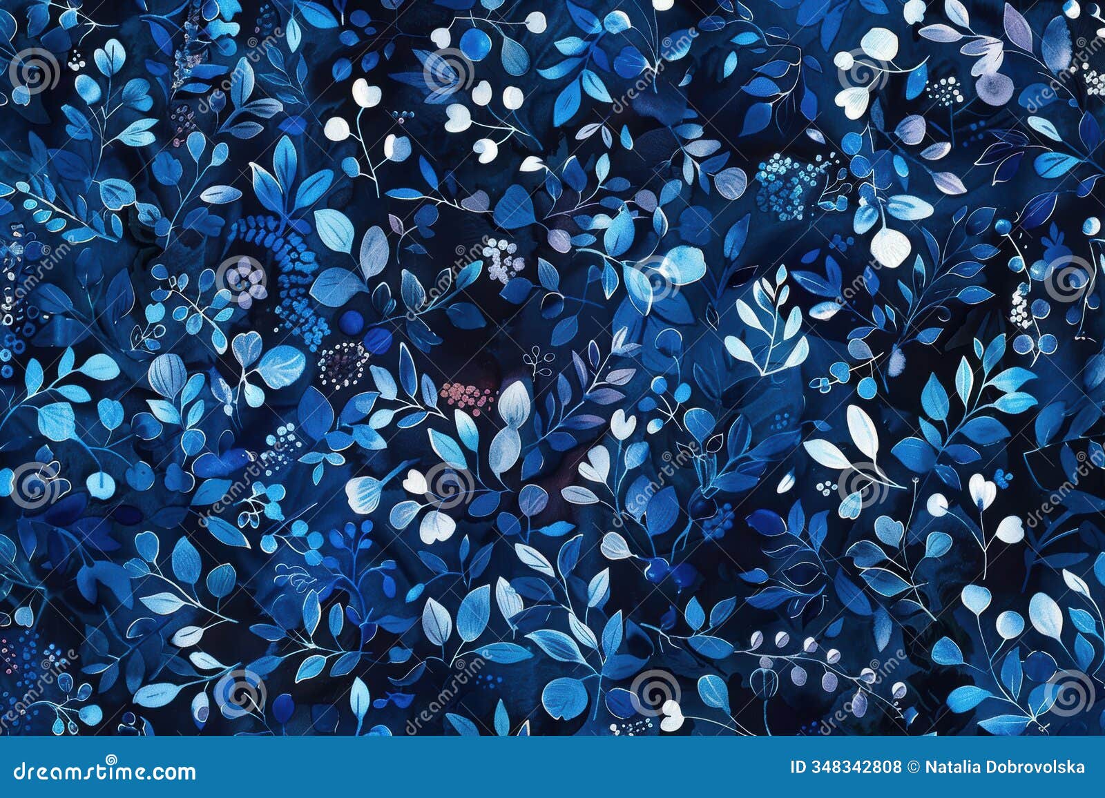 Navy Blue Background with a Wintery and Magical Festive Atmosphere ...