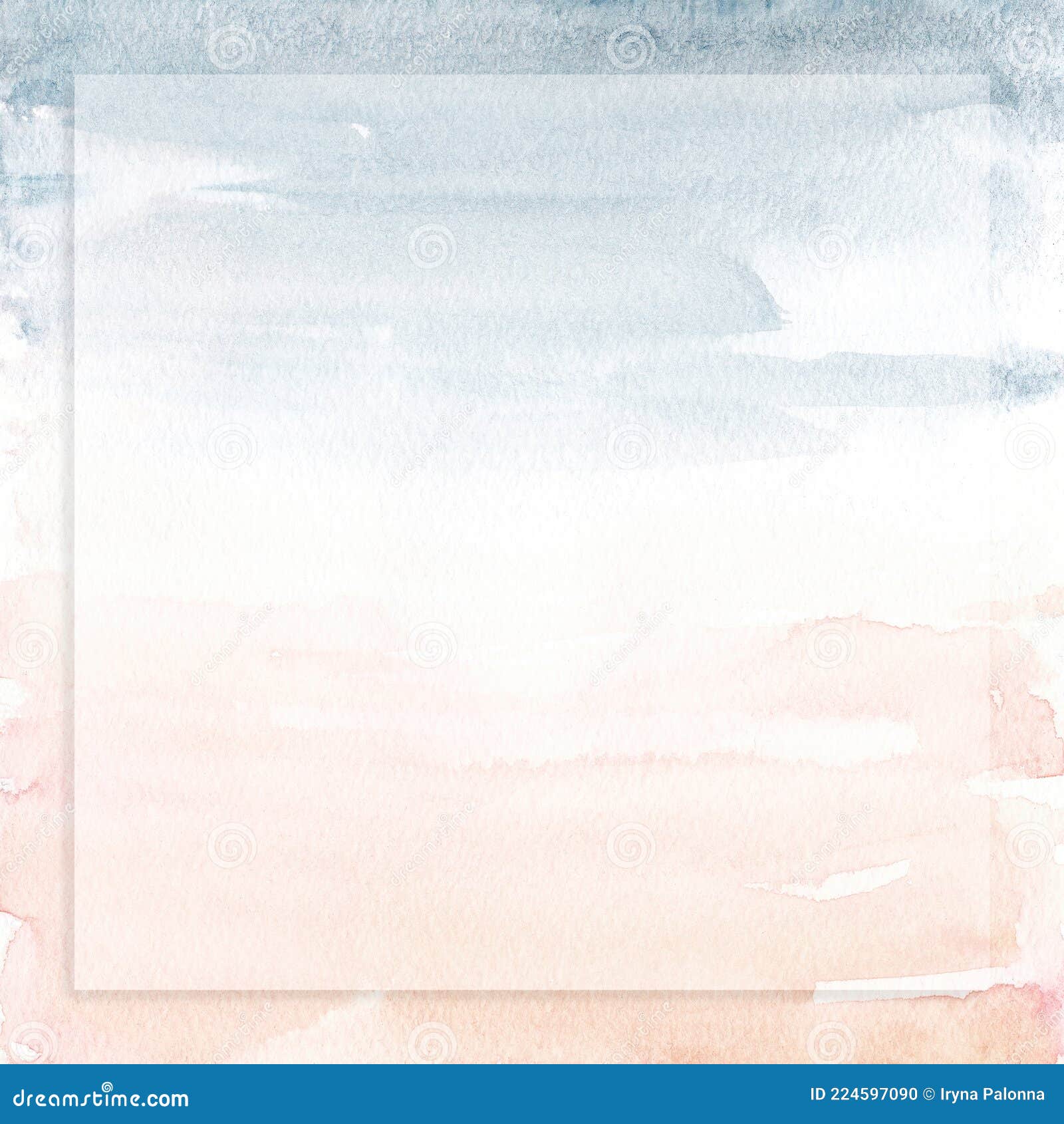 Navy Blue Beige Background Watercolor Texture Place for Text Stock ...