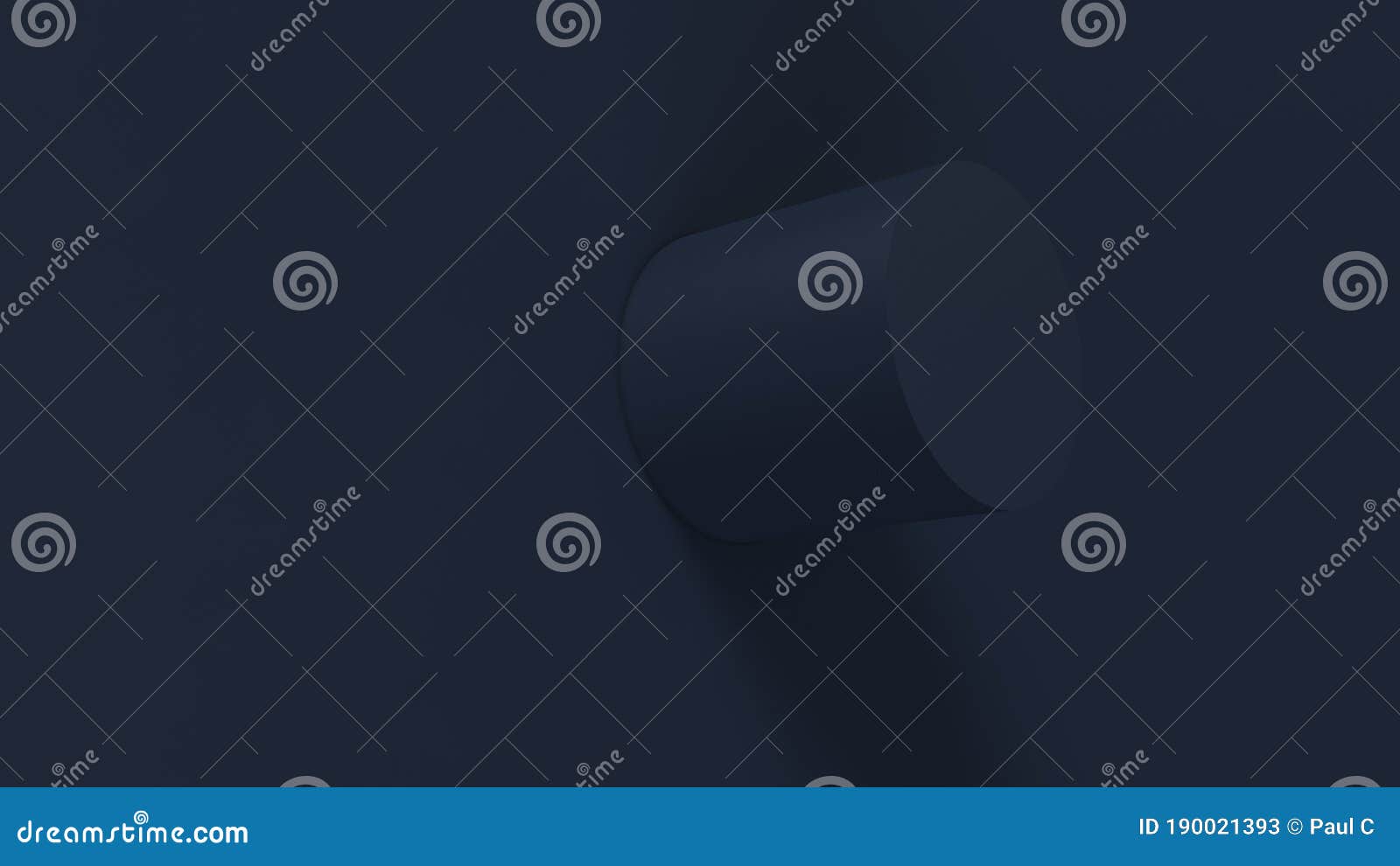 Navy Blue Cylinder Block stock illustration. Illustration of concept ...