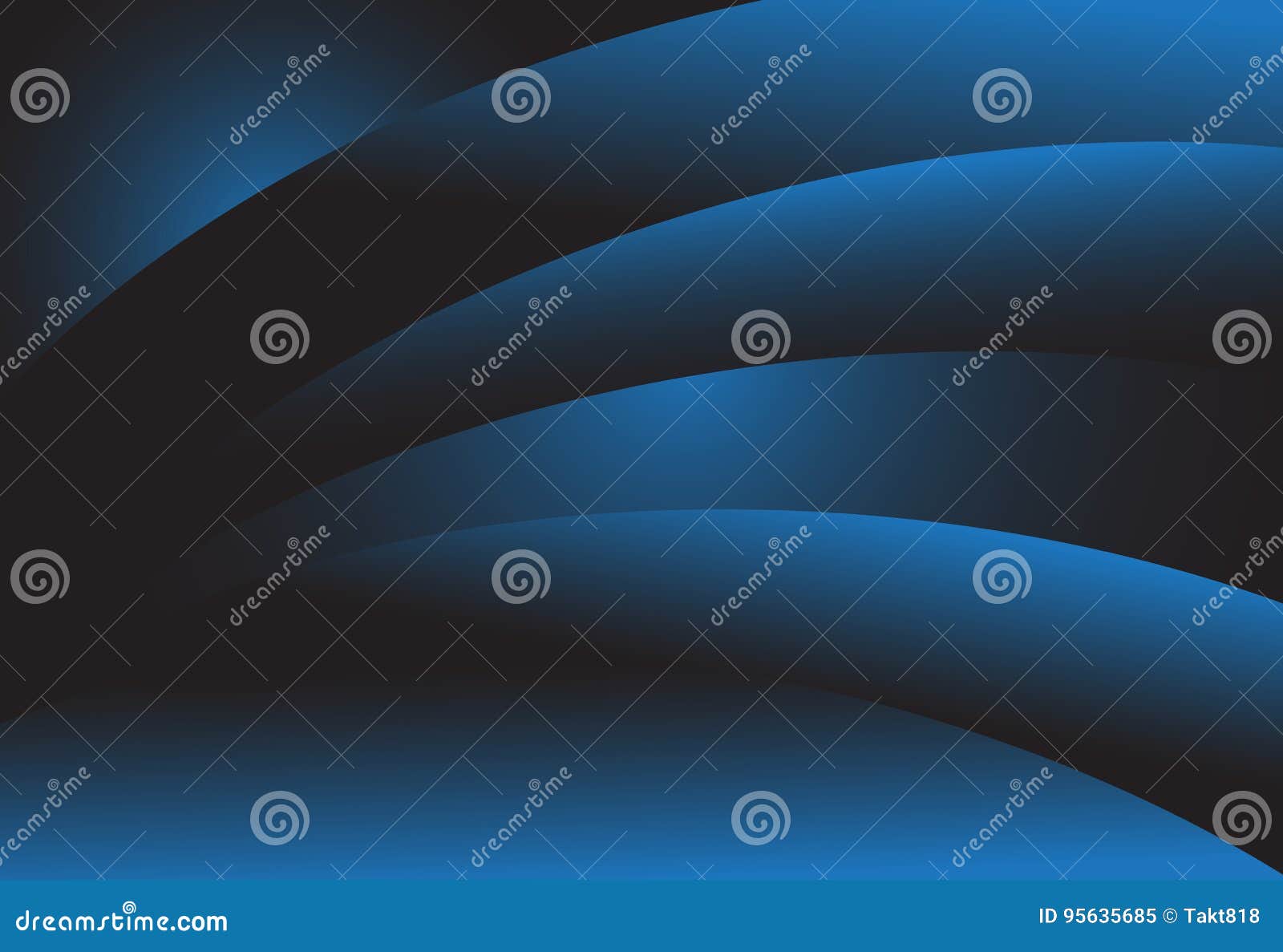Navy Blue Gradient Abstract Dark Background Stock Vector - Illustration ...