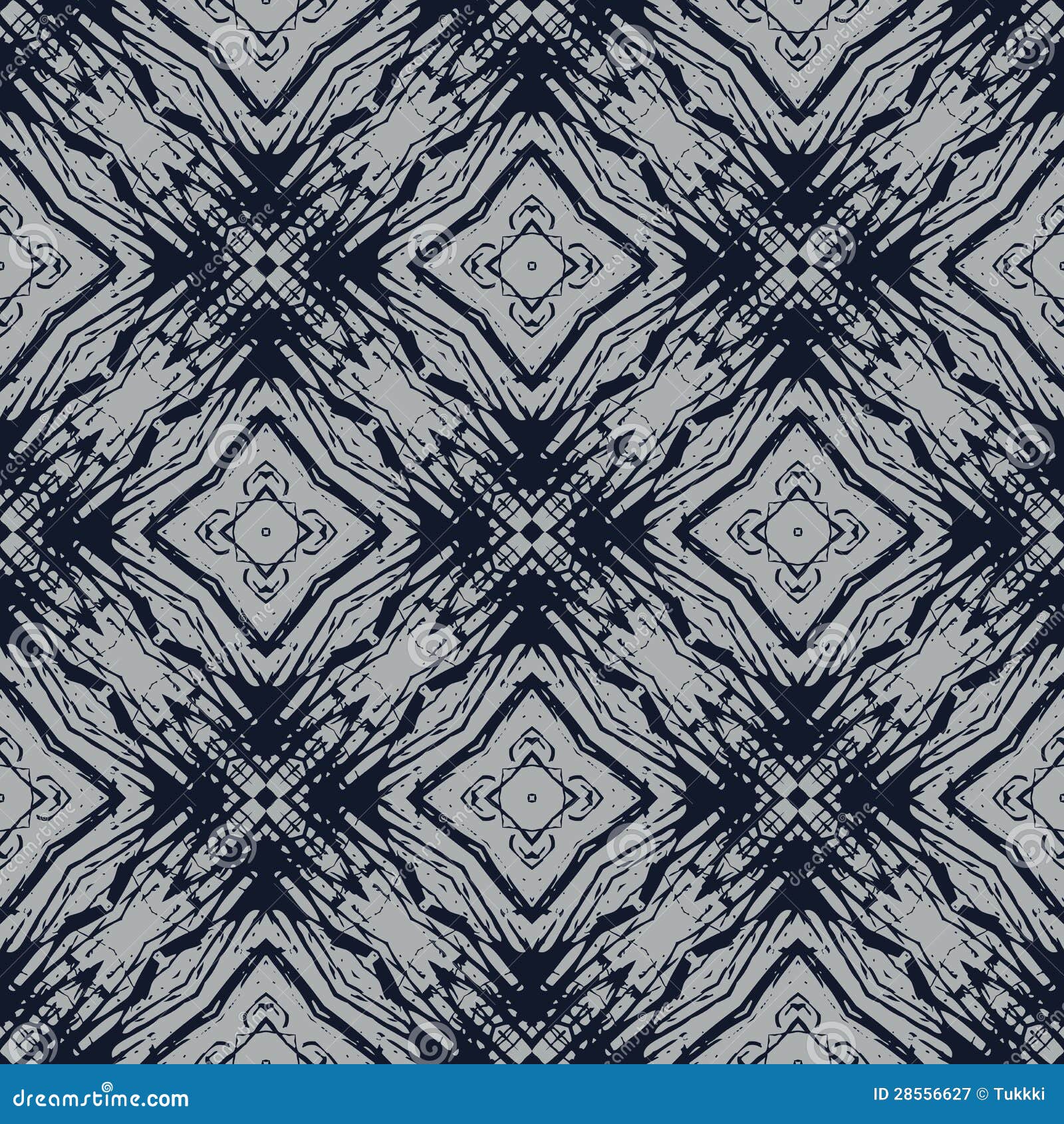 Navy Blue and Grey Line Geometric Seamless Pattern Stock Vector ...