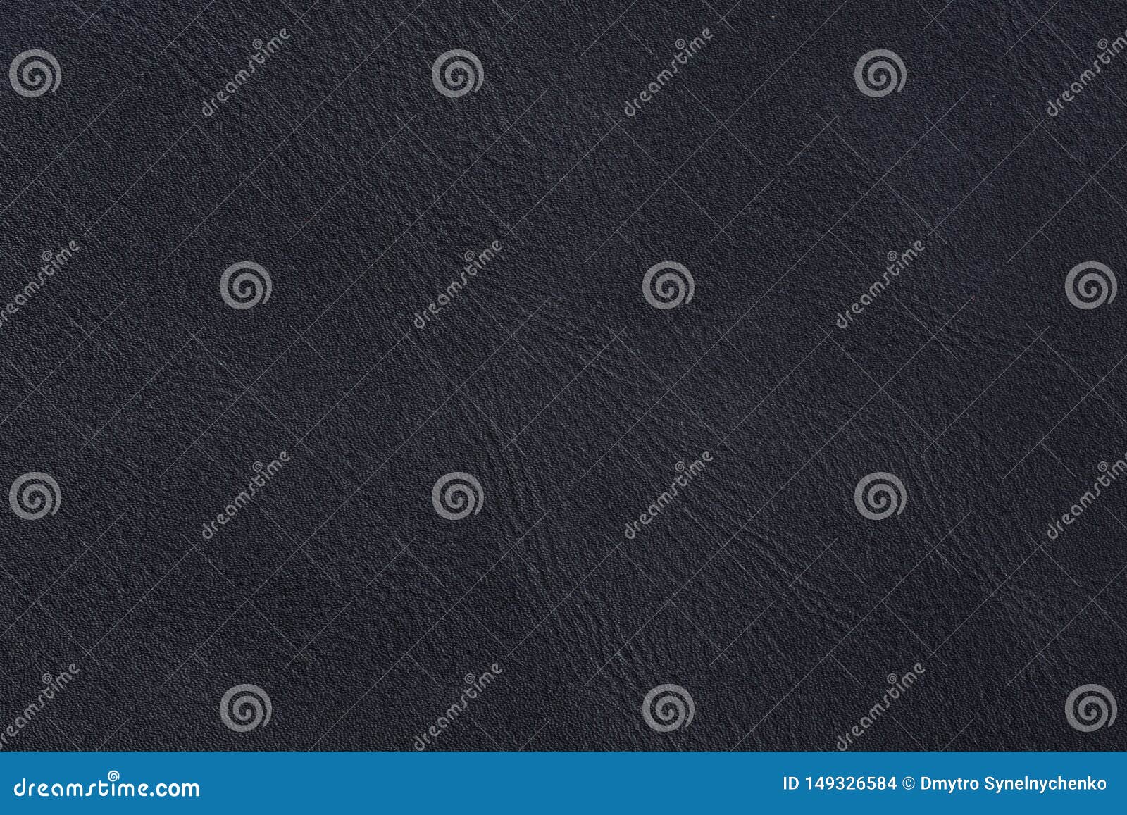 Navy Blue Leather Texture Background with Pattern, Closeup. Stock Photo ...