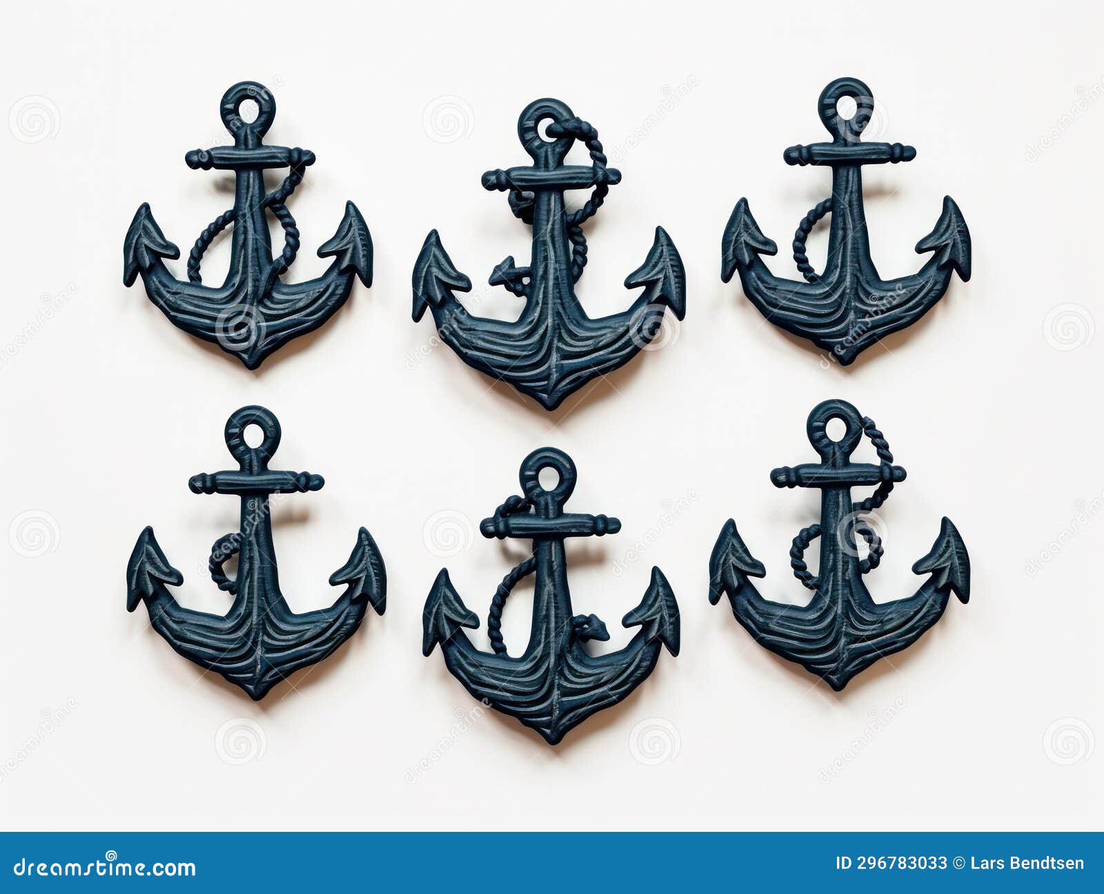Navy Blue Paper Stickers on White Transparency - AI Generated Stock ...