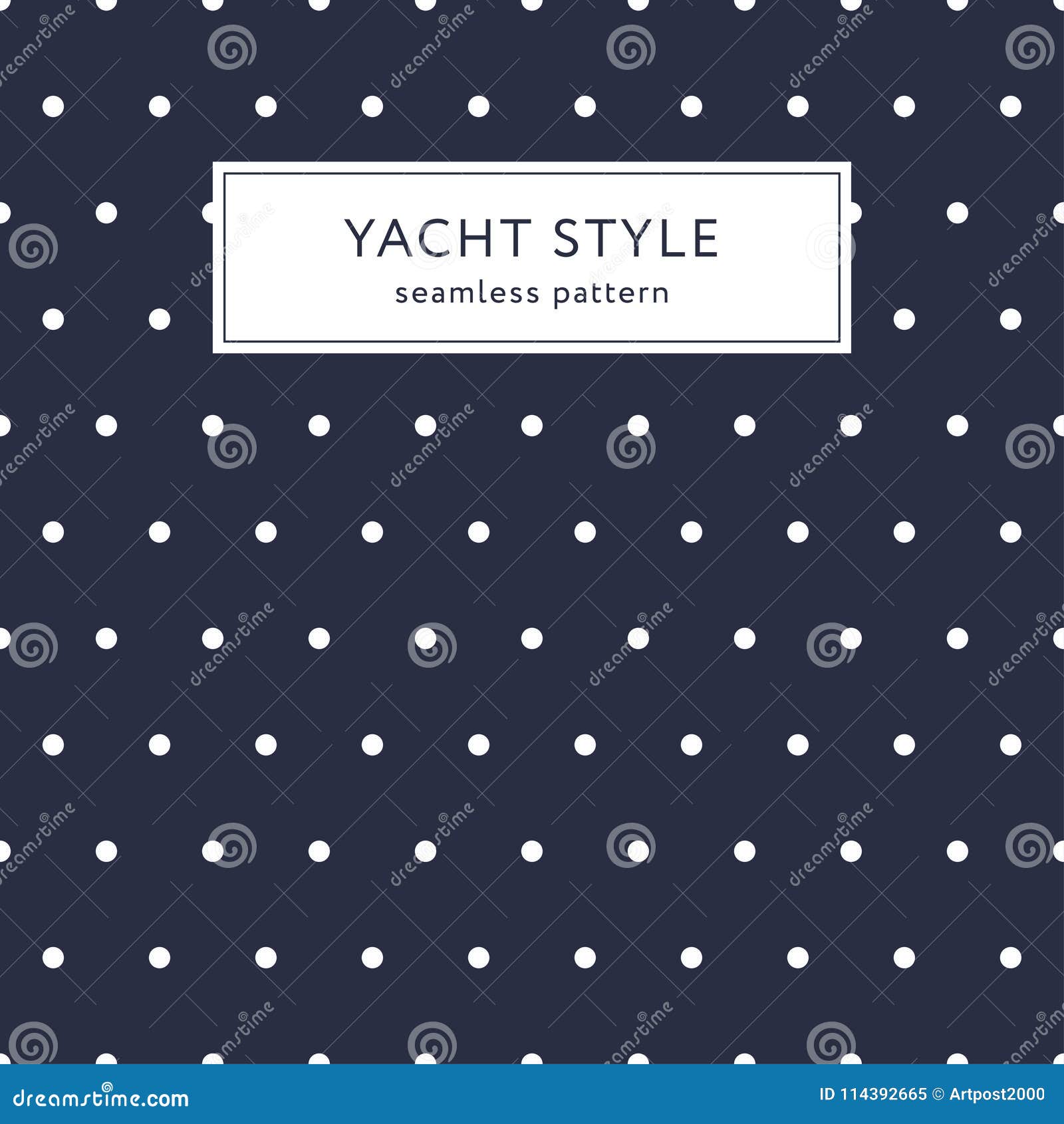 Navy Blue Polka Dot Pattern Stock Vector - Illustration of ball, dotted ...