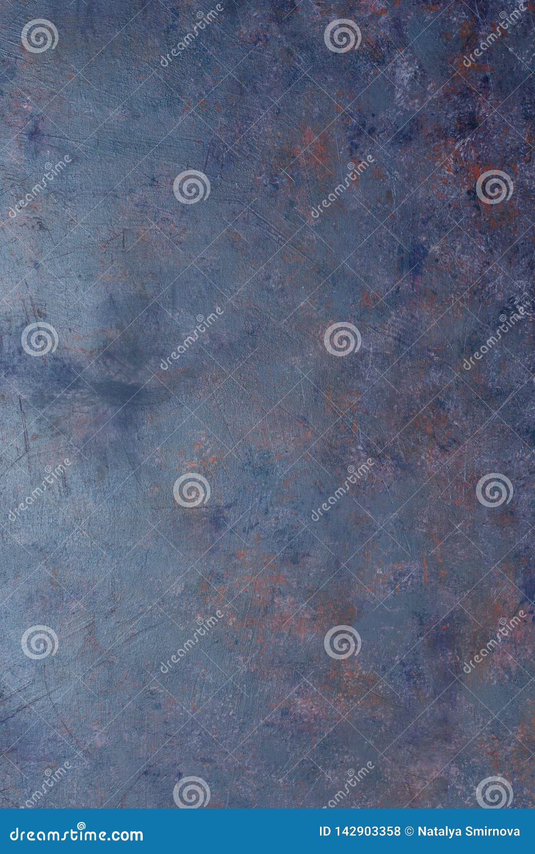 Navy Blue Rusty Metal Background. Stock Photo - Image of industry ...