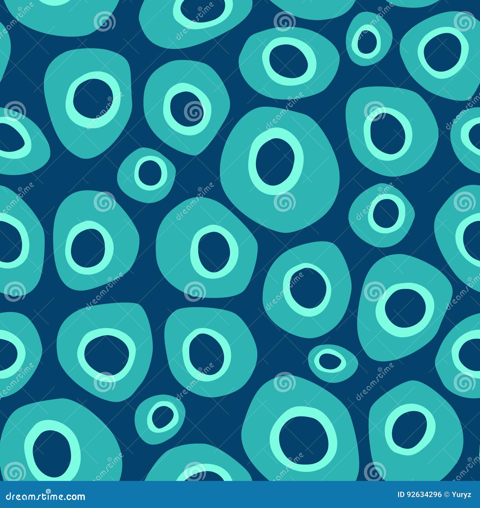 Navy blue seamless pattern stock vector. Illustration of seamless ...