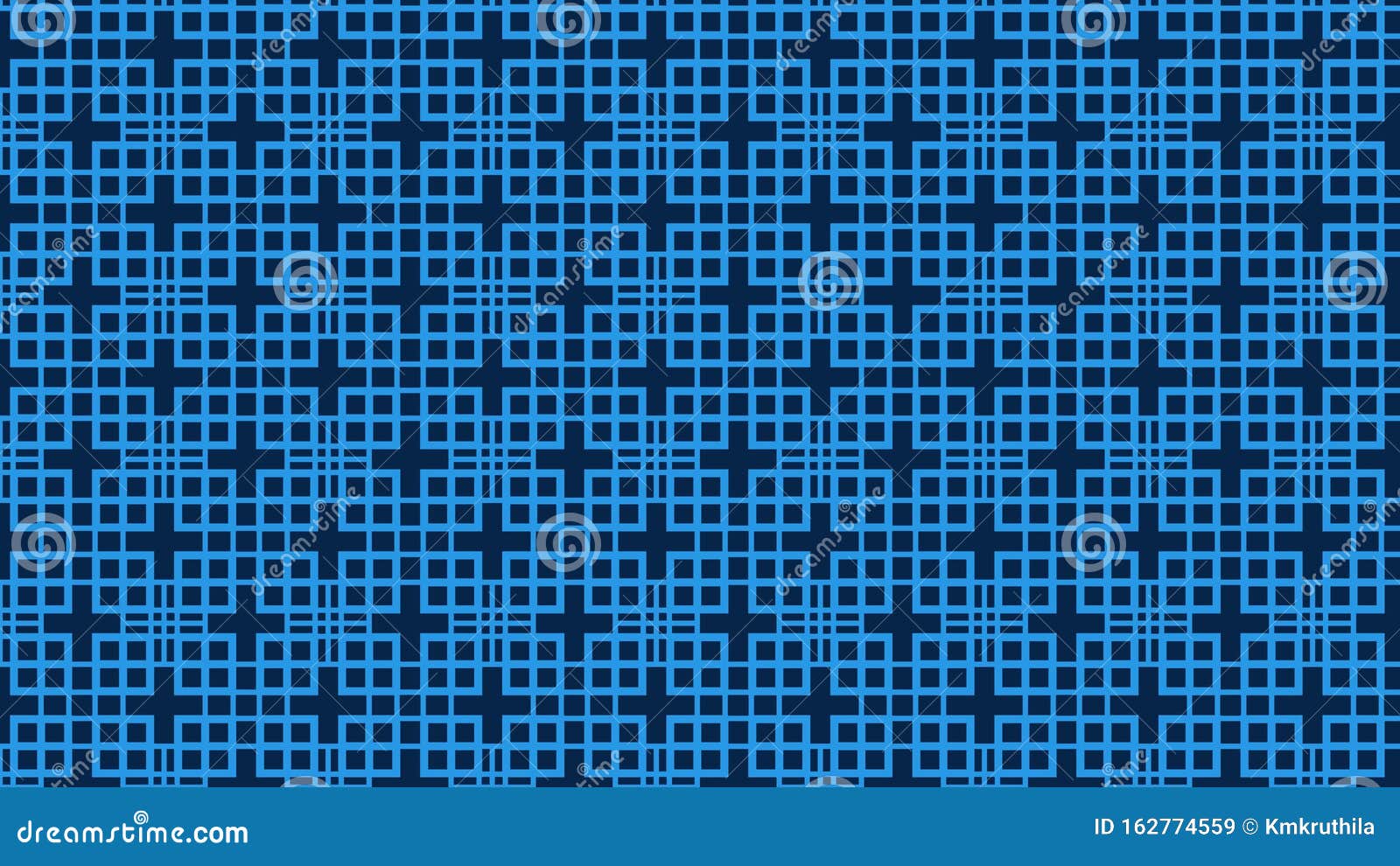 Navy Blue Seamless Square Pattern Stock Vector - Illustration of ...