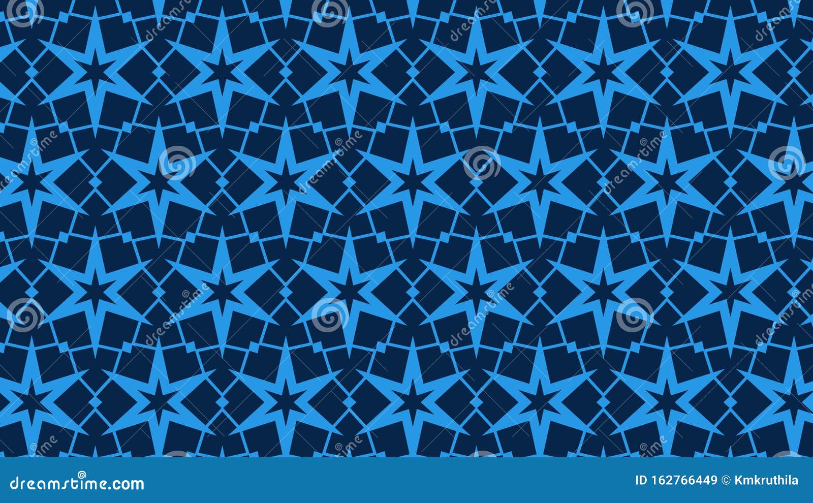 Navy Blue Seamless Star Pattern Vector Illustration Stock Vector ...