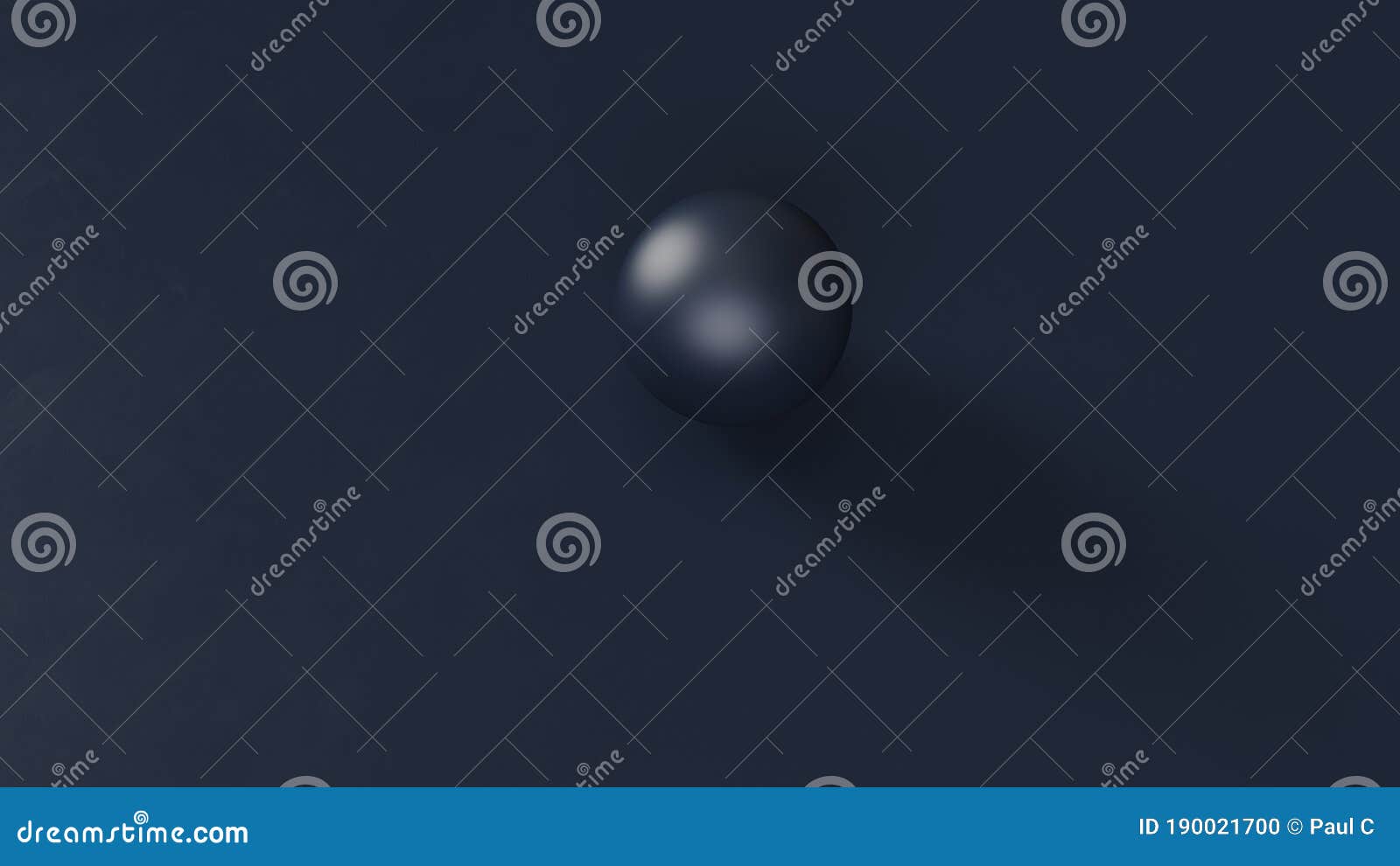 Navy Blue Sphere Block stock illustration. Illustration of clean ...
