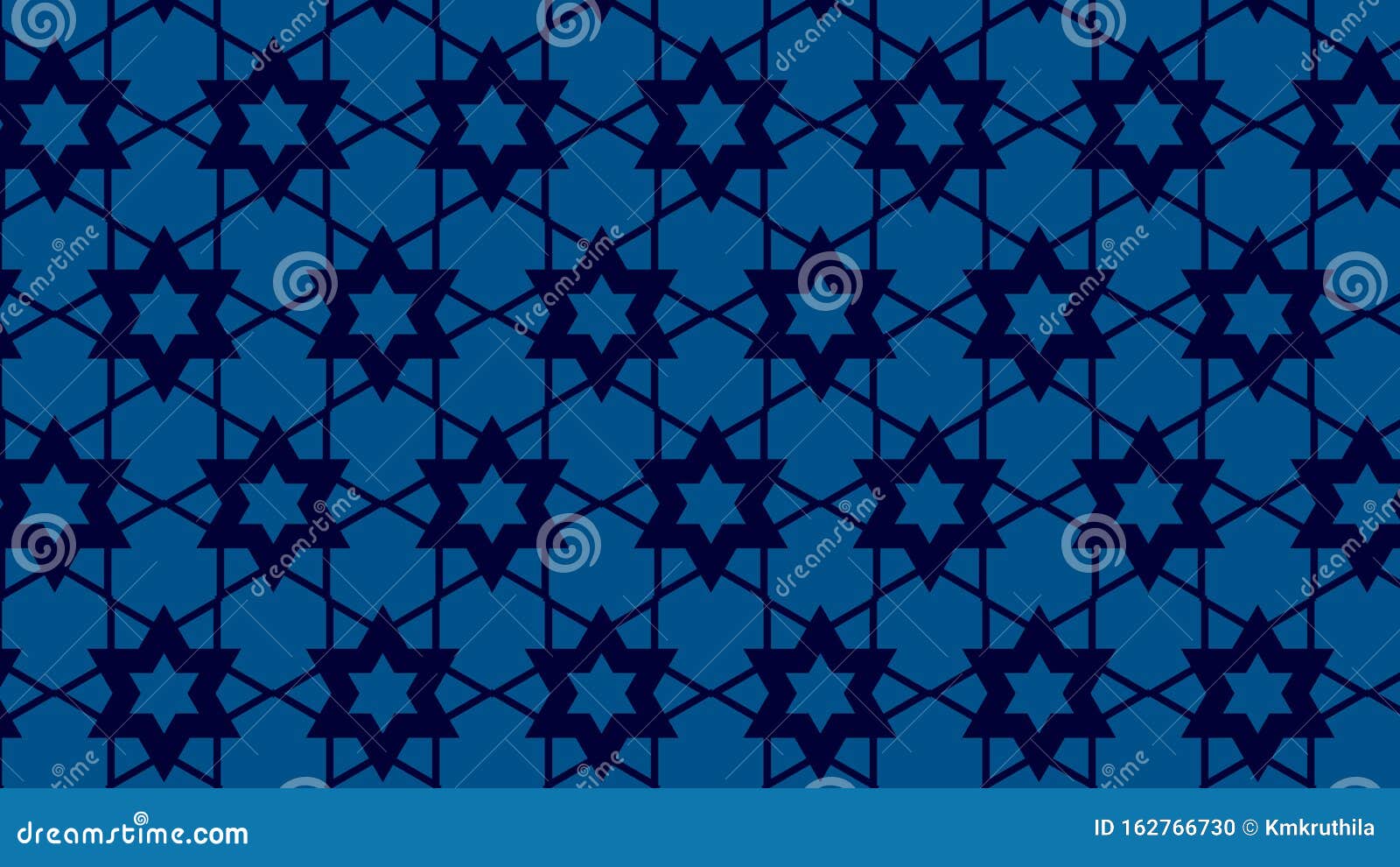 Navy Blue Stars Pattern Design Stock Vector - Illustration of blue ...