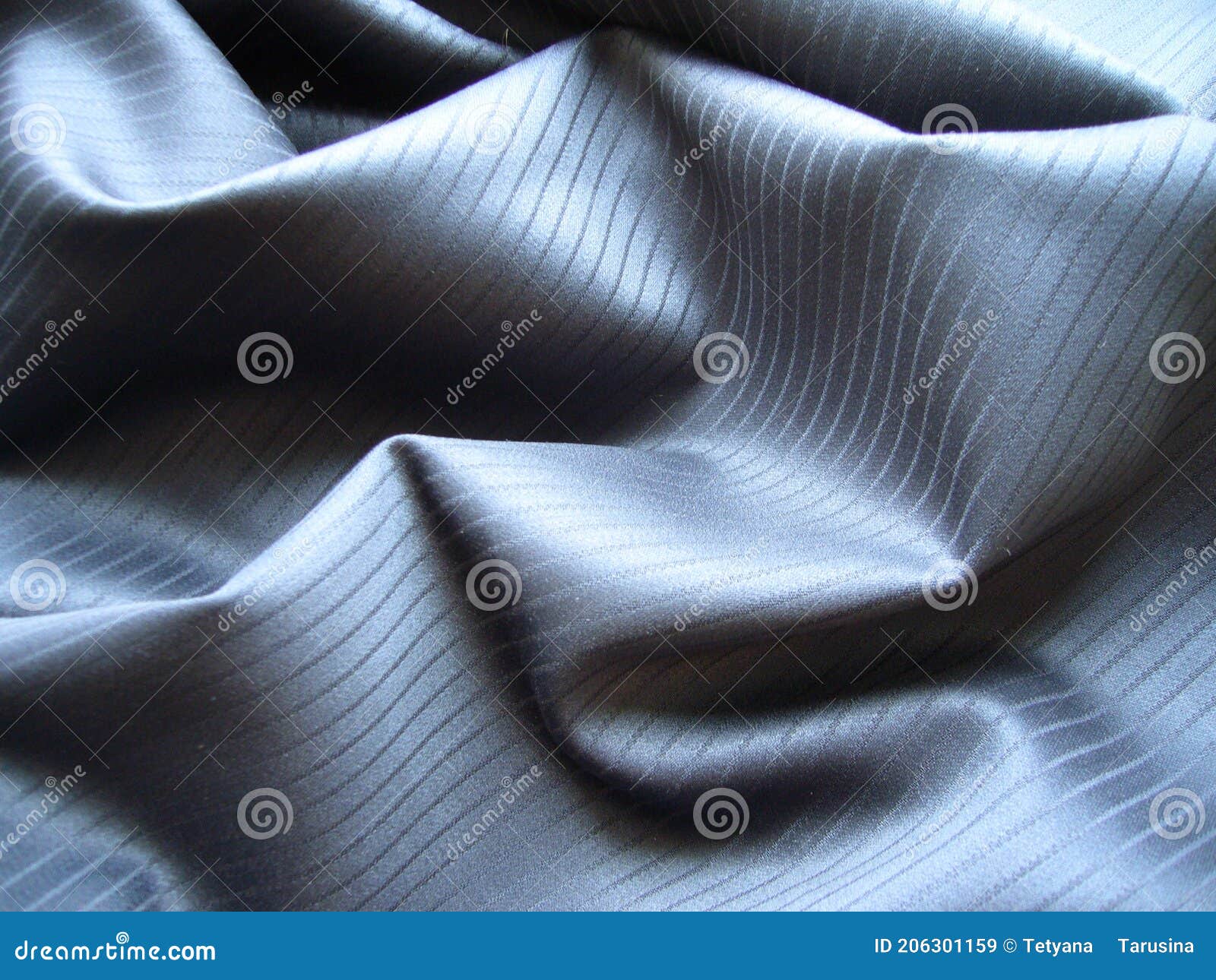 Navy blue striped suiting. stock image. Image of brown - 206301159