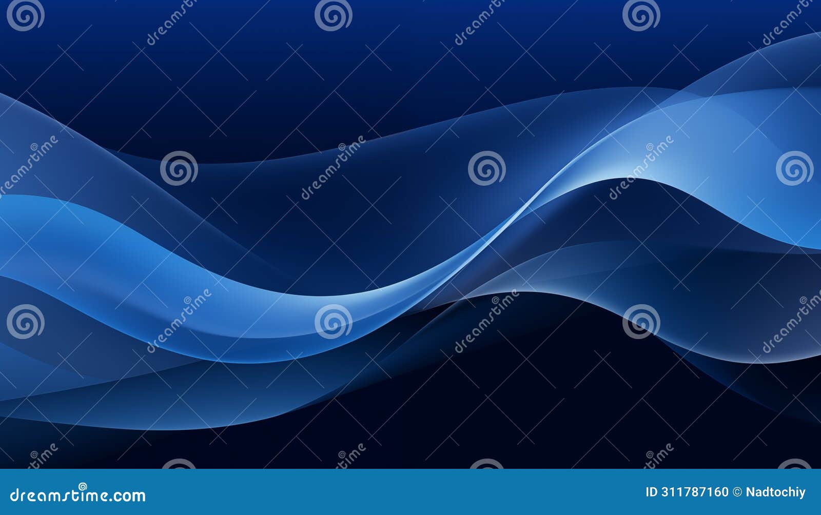 Navy blue waves background stock illustration. Illustration of shape ...