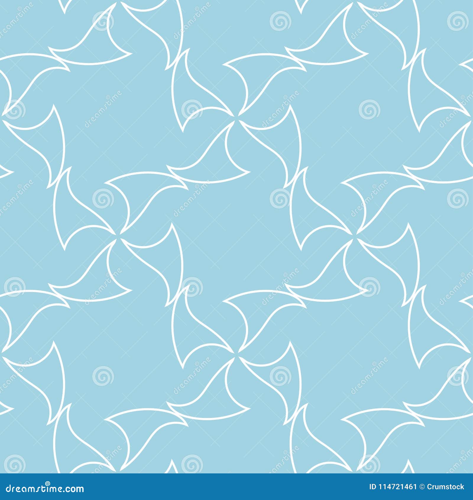 Navy Blue and White Geometric Seamless Pattern Stock Vector ...