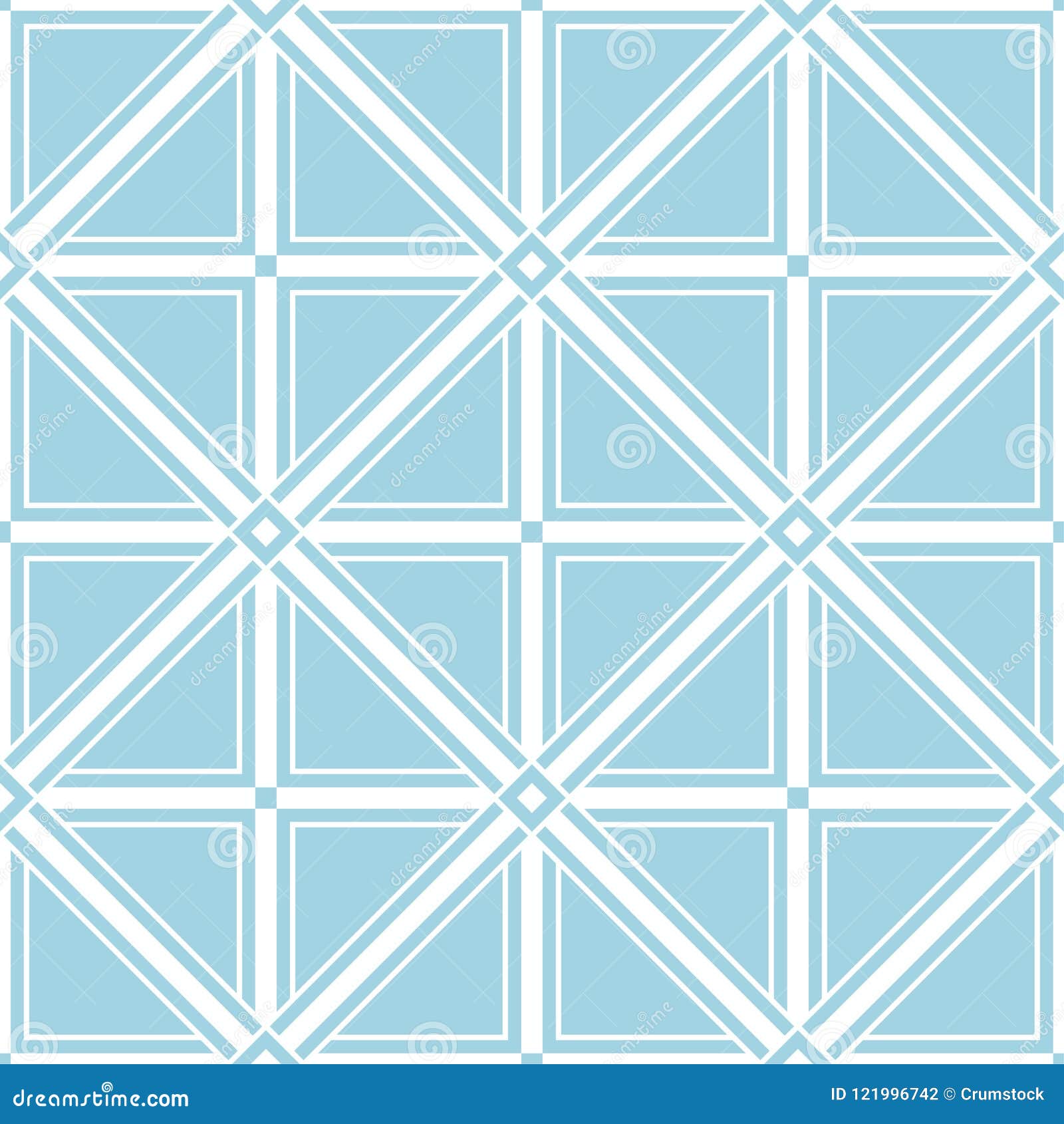 Navy Blue and White Geometric Seamless Pattern Stock Vector ...