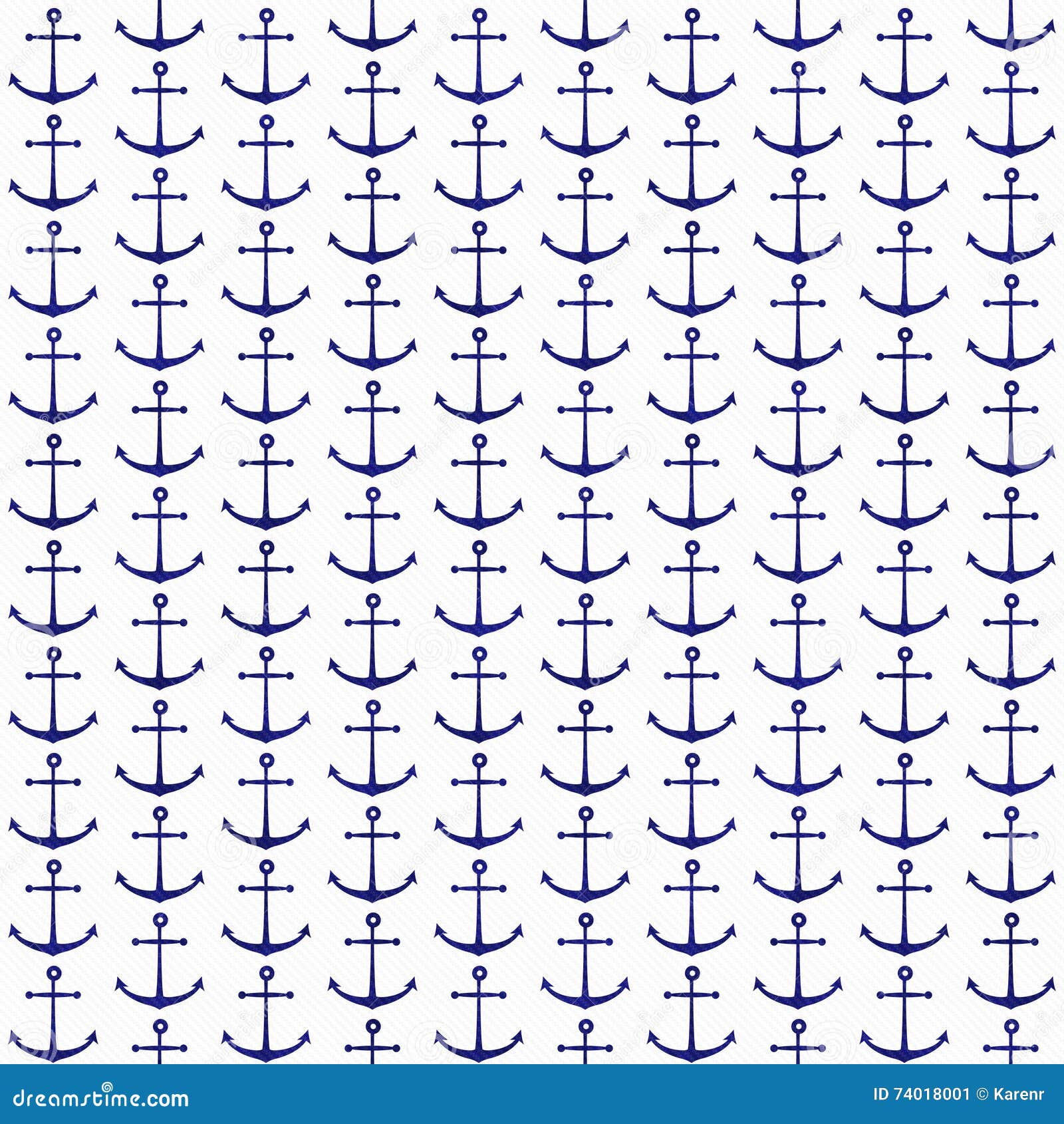 Navy Blue Anchor Background
