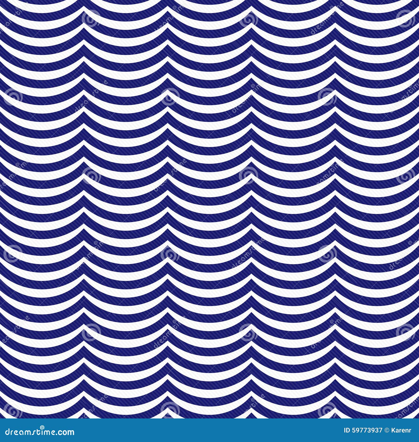 Navy Blue and White Wavy Stripes Tile Pattern Repeat Background Stock ...