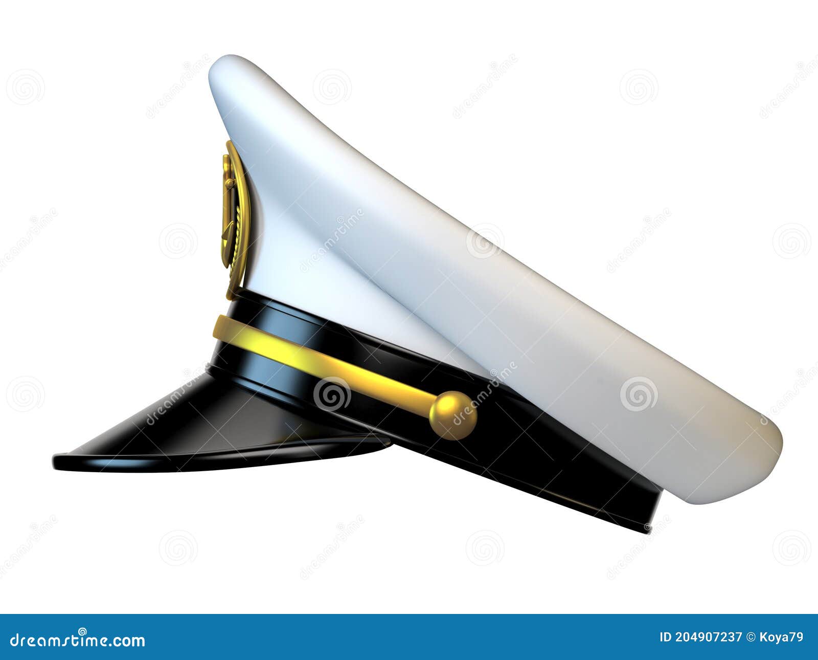 Navy Cap, Ship Officer, Admiral, Sailor, Naval Captain Hat Front View ...