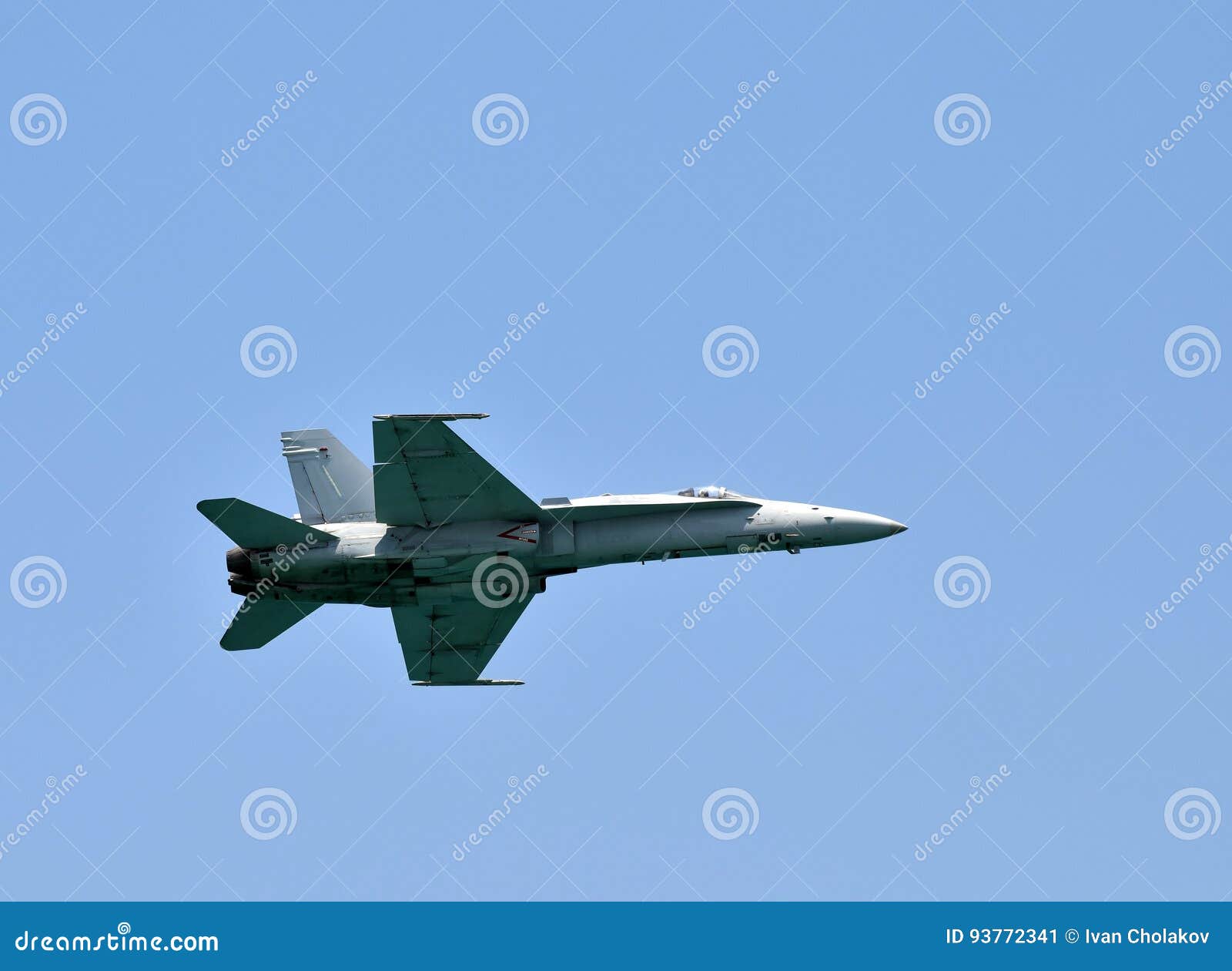Navy fighter jet stock image. Image of airplane, flying - 93772341