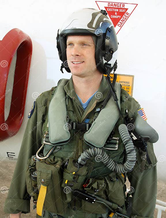 Navy fighter pilot stock photo. Image of flying, carrier - 4902136