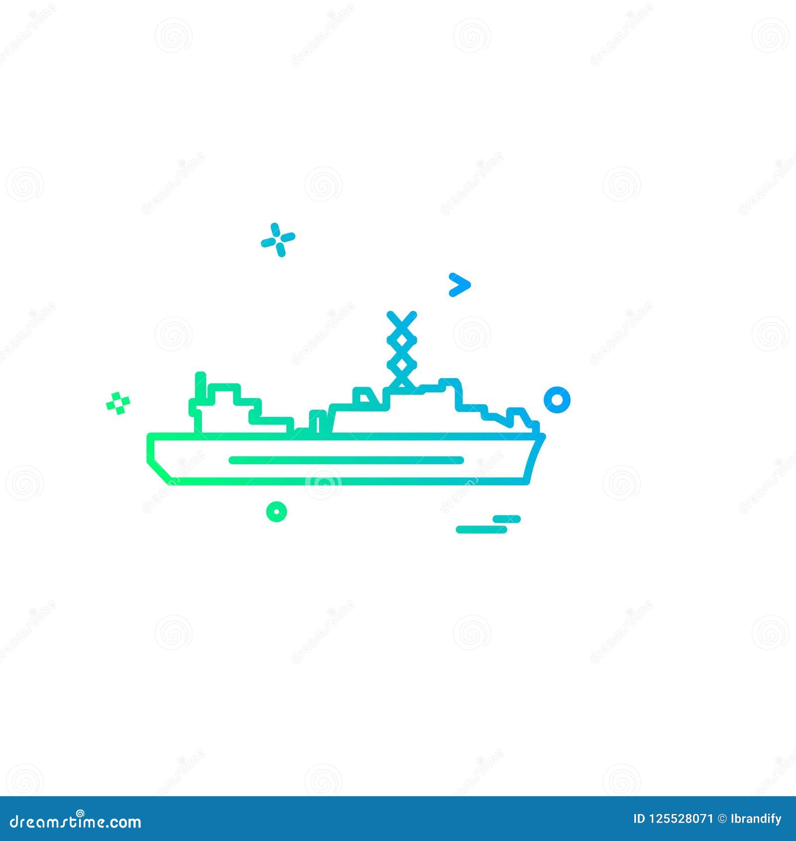 Navy icons design vector stock vector. Illustration of icon - 125528071