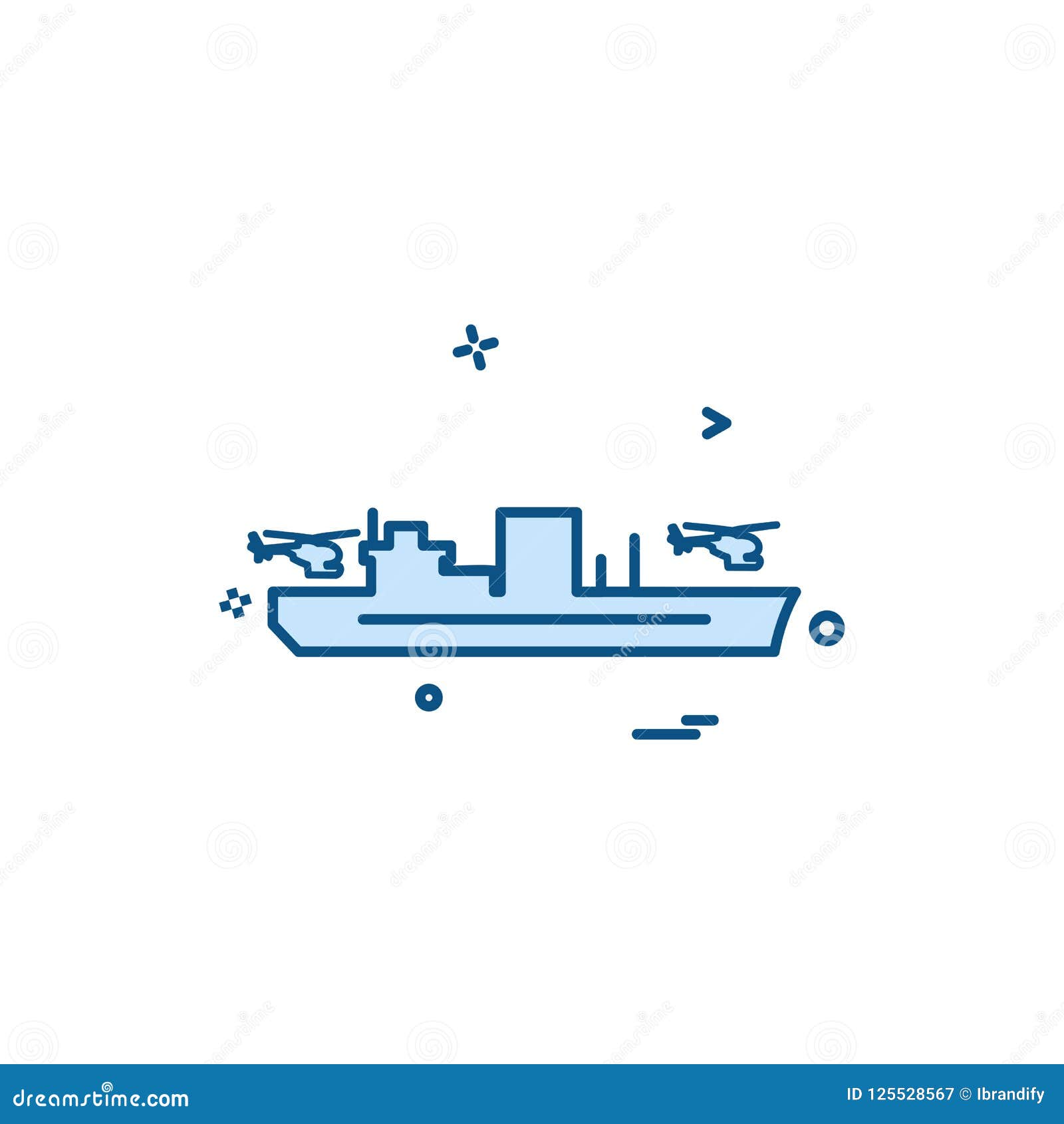 Navy icons design vector stock vector. Illustration of label - 125528567
