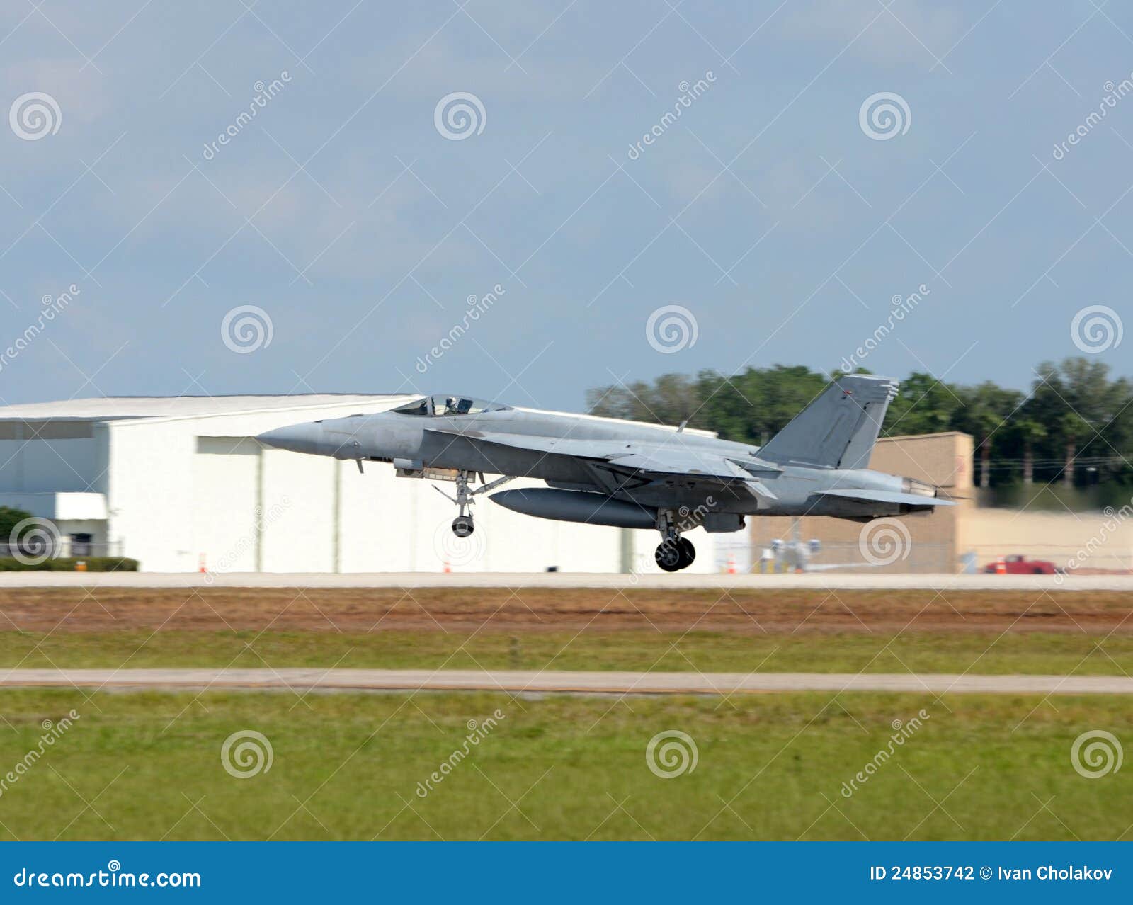 Navy jet taking off stock photo. Image of jetfighter - 24853742