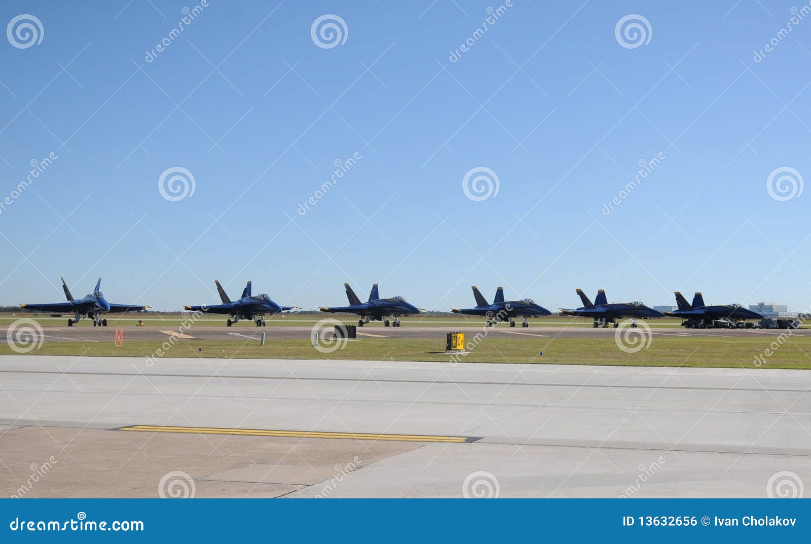 Navy Jets Parked on the Ground Stock Photo - Image of runway, planes ...