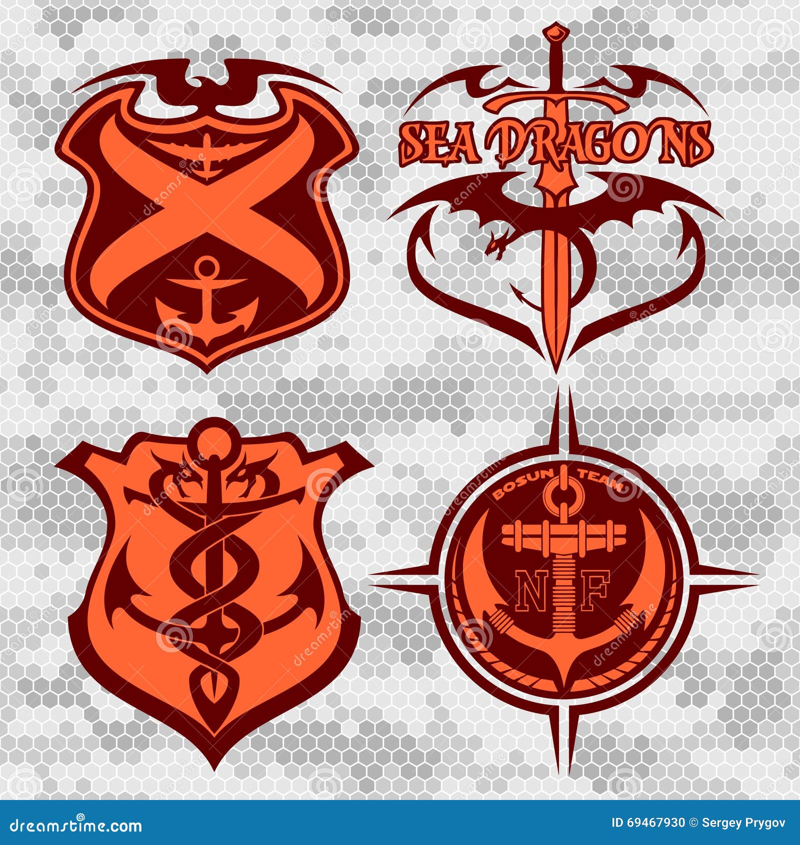 Navy military patch set stock vector. Illustration of insignia - 69467930