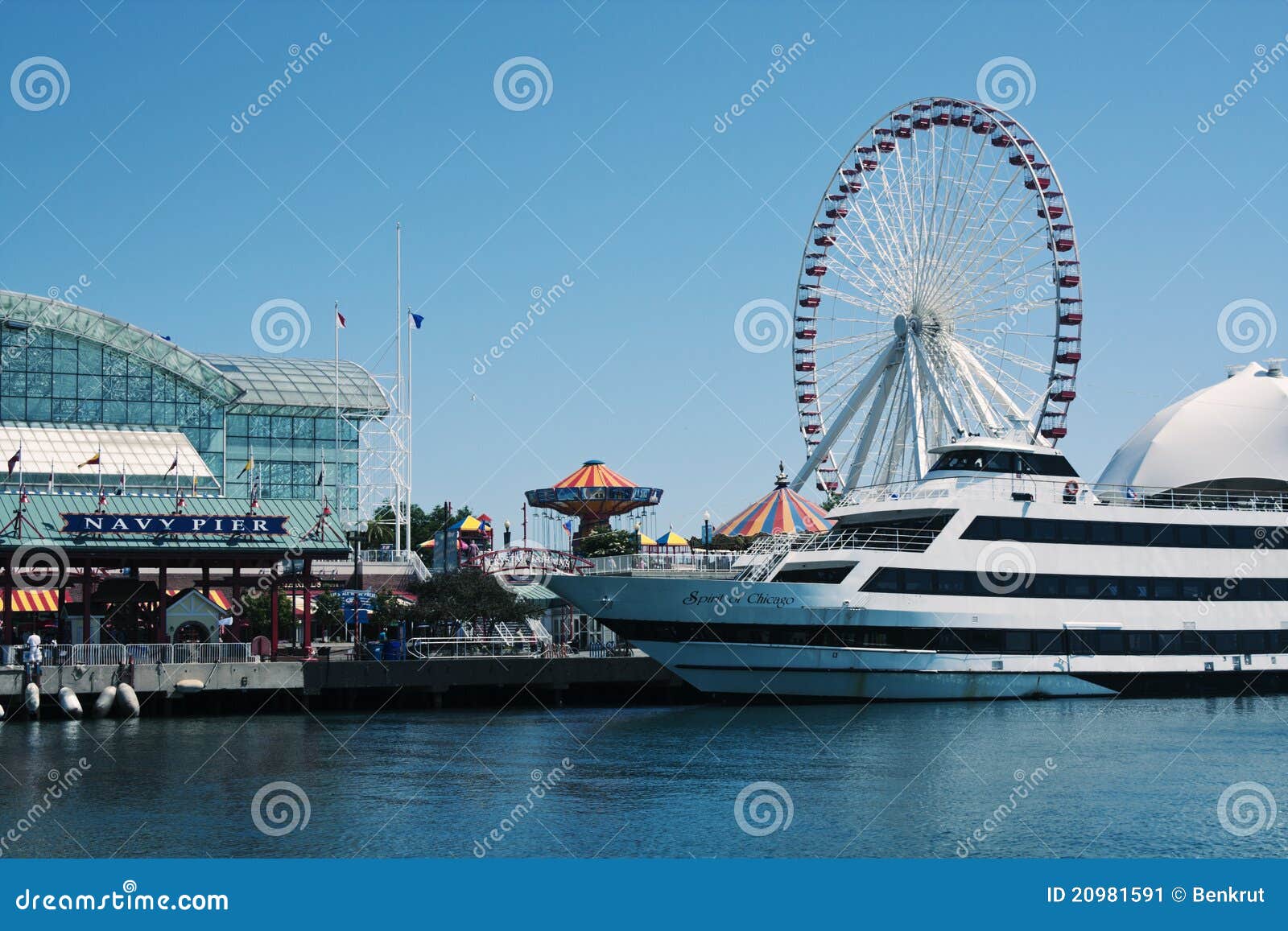 Navy Pier Architecture Editorial Photo | CartoonDealer.com #20981591