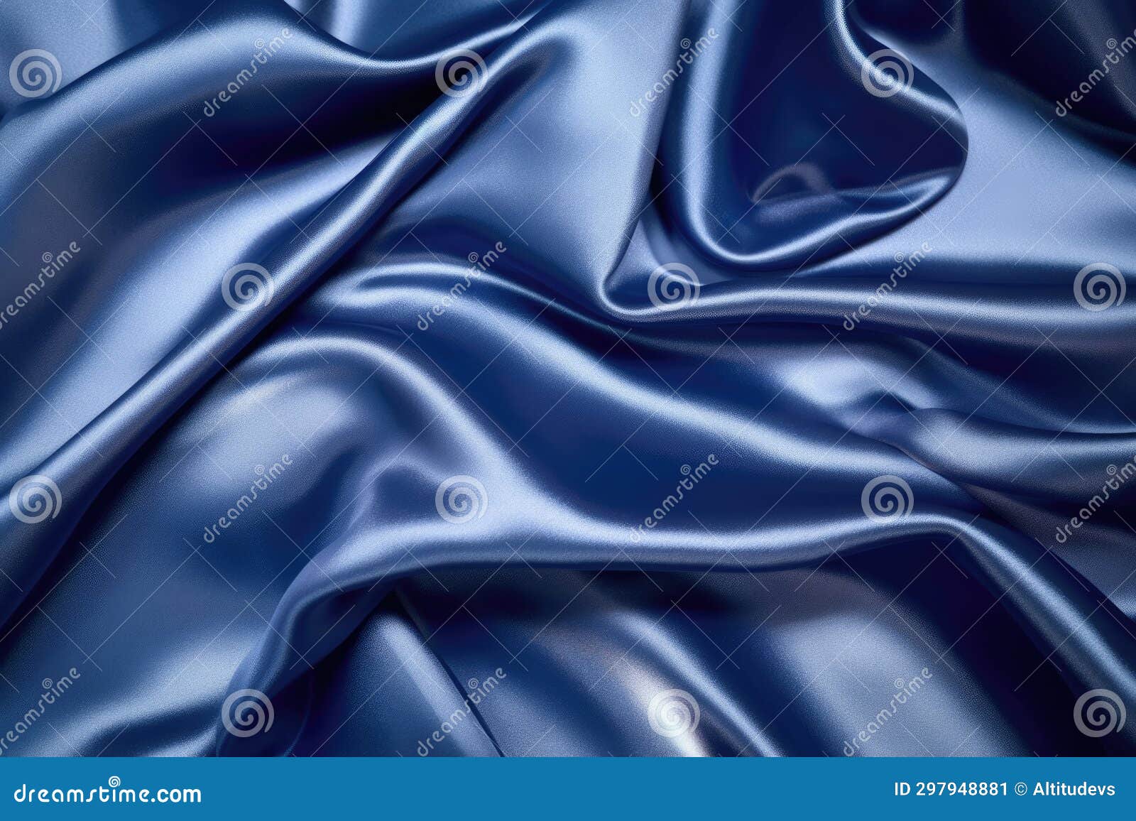 Navy Satin Fabric with Light Shining on Texture Stock Image - Image of ...