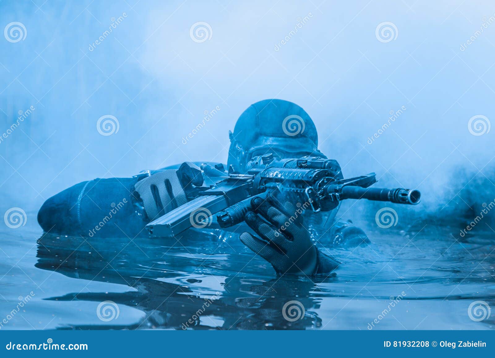 Navy SEAL frogman stock photo. Image of seals, naval - 81932208