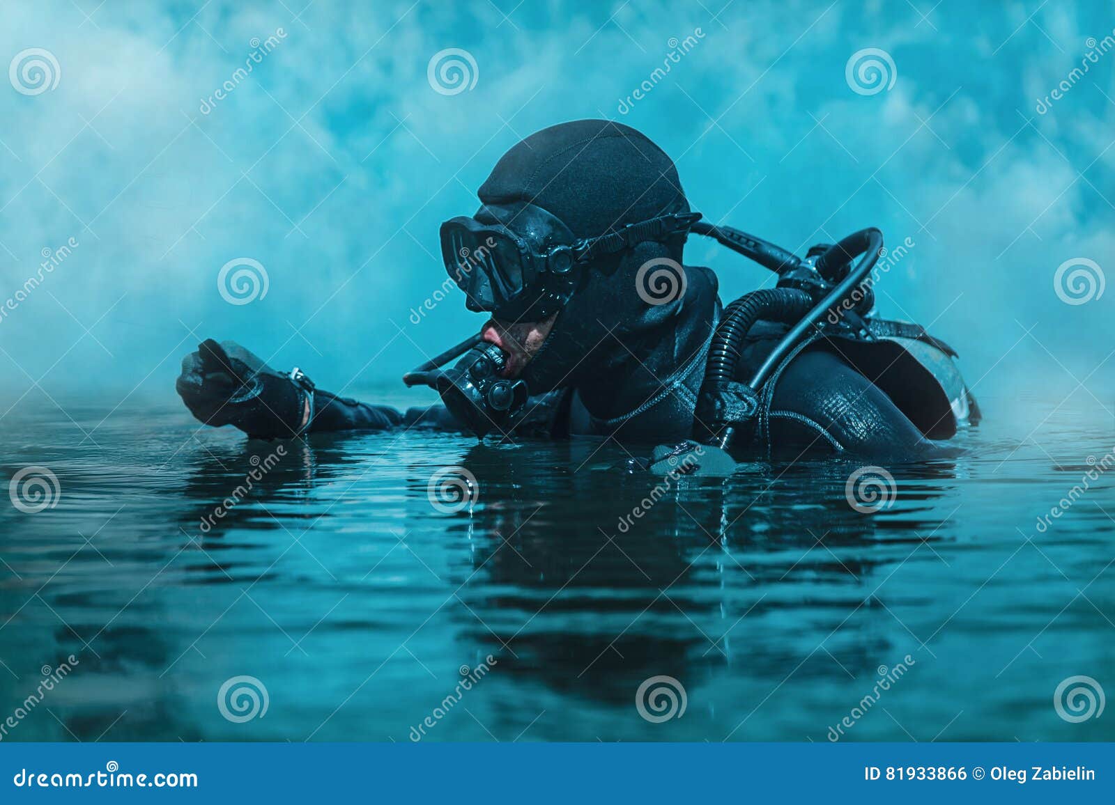 Navy SEAL frogman stock photo. Image of operator, faces - 81933866