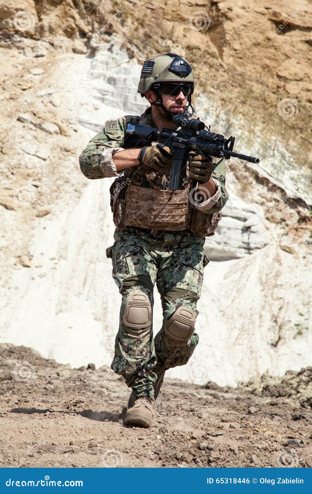 American Navy Seal Commando