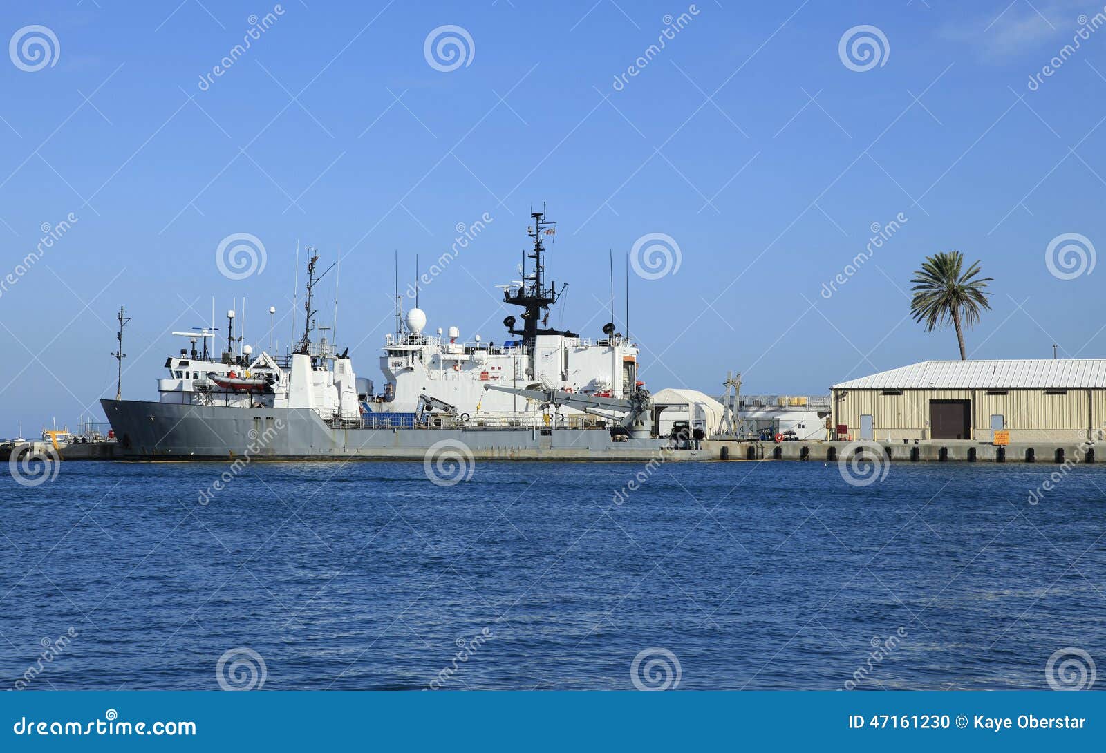 Navy Ship at Key West Seaport Stock Photo - Image of sailboat, ship ...
