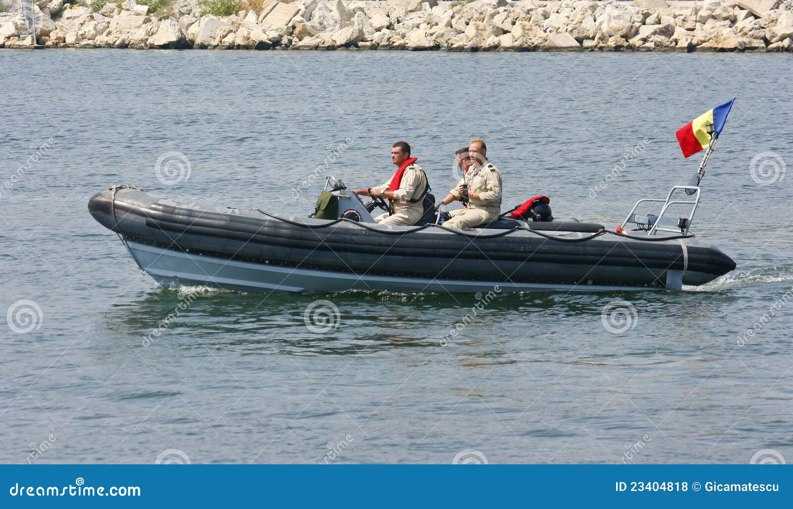 Navy speed boat editorial stock photo. Image of armed - 23404818