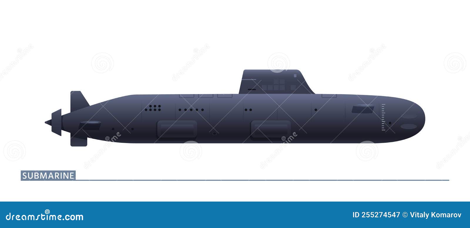 Navy Submarine. Navy Submarine Just Isolated on a White Background ...