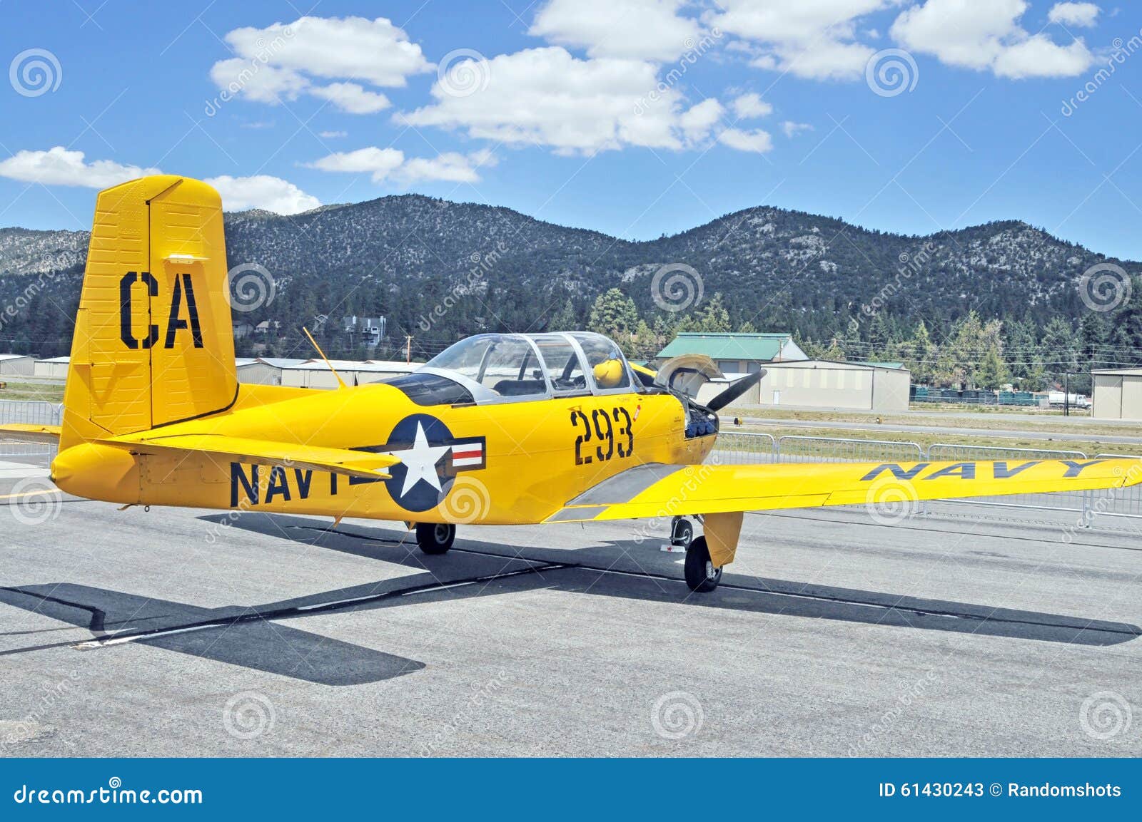 Navy Trainer Airplane editorial stock photo. Image of navy - 61430243