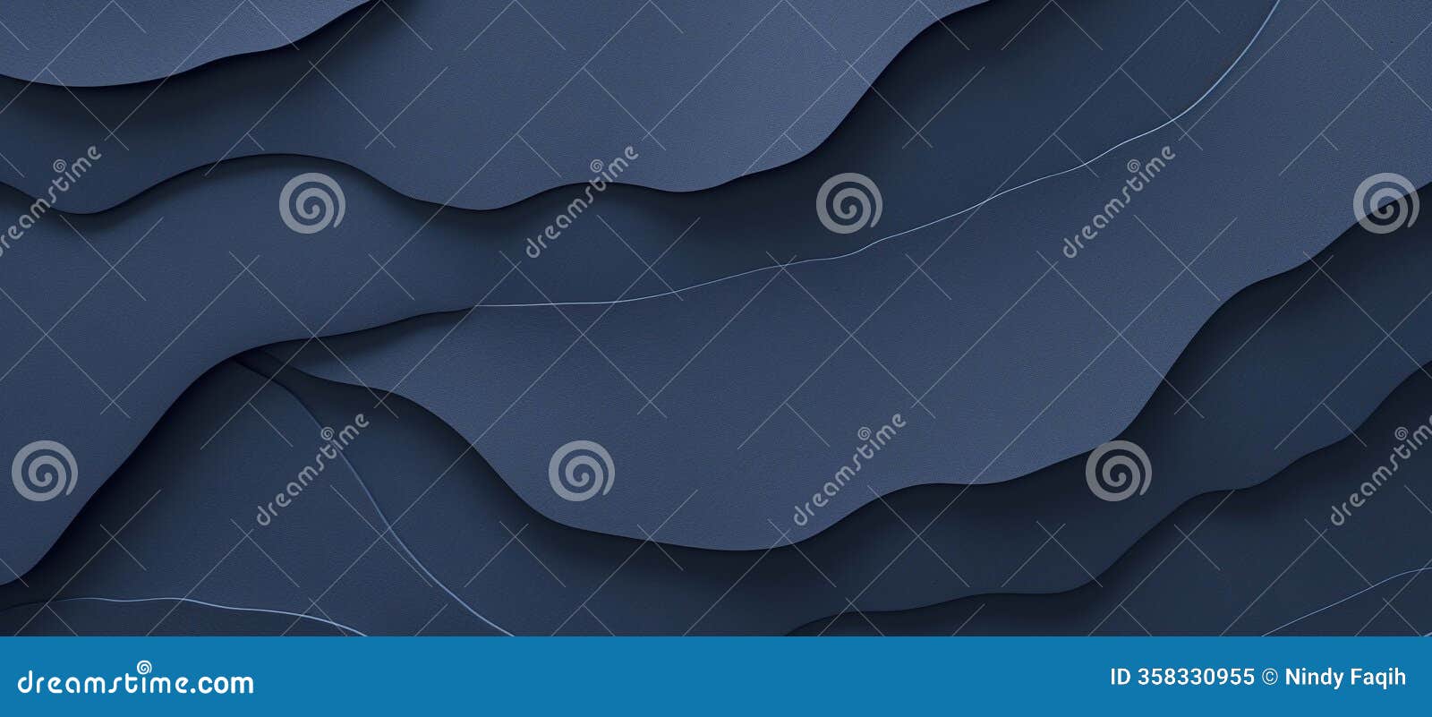 Navy Wave Pattern Background, Curve, Wall Stock Illustration ...