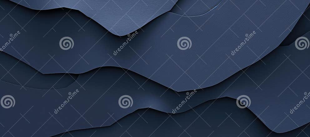 Navy Wave Pattern Background, Curve, Wall Stock Illustration ...