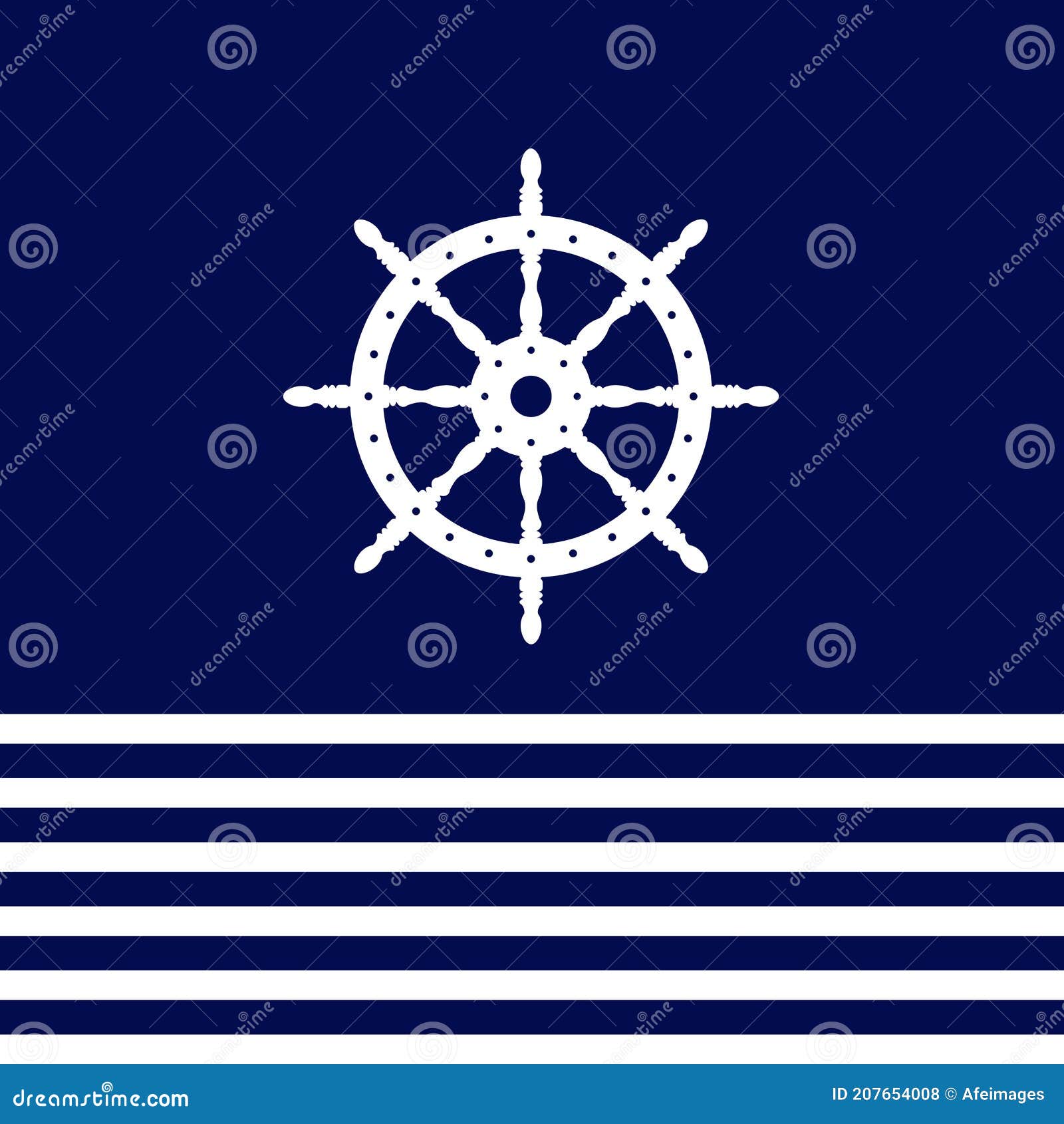 Helm Wheel Icon In Comic Style. Navigate Steer Cartoon Vector ...