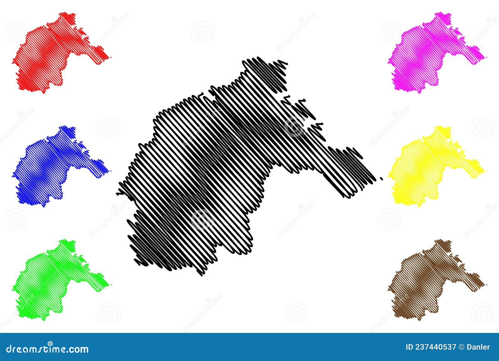 Nawada District Bihar State, Magadh Division, Republic Of India Map ...
