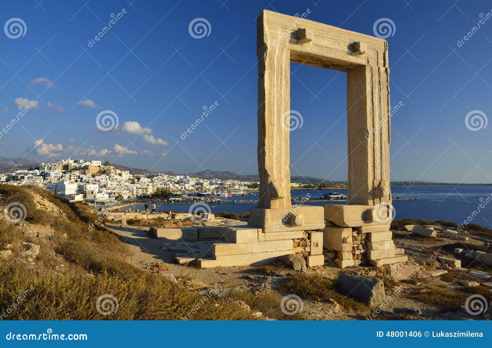 Naxos, Cyclades, Greece stock photo. Image of view, island - 48001406